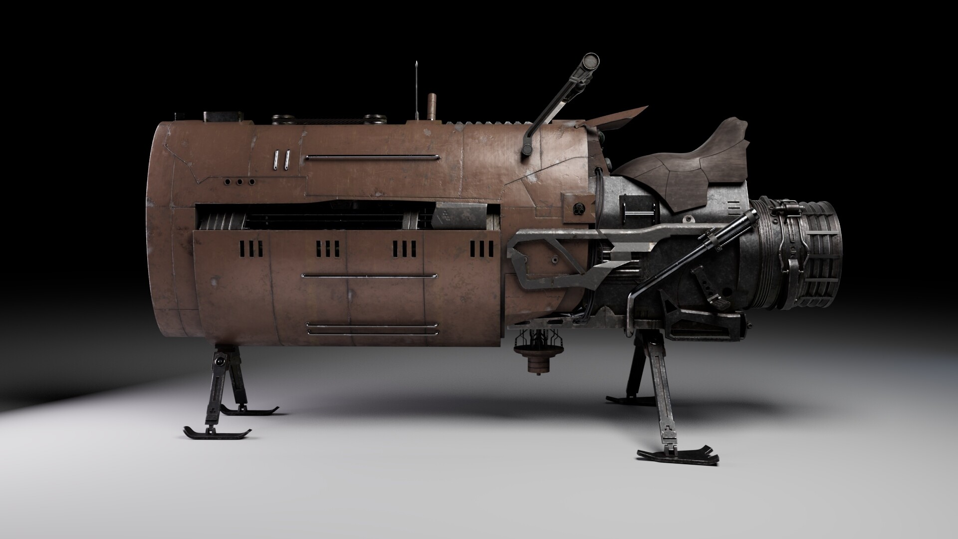 ArtStation - Motorcycle props