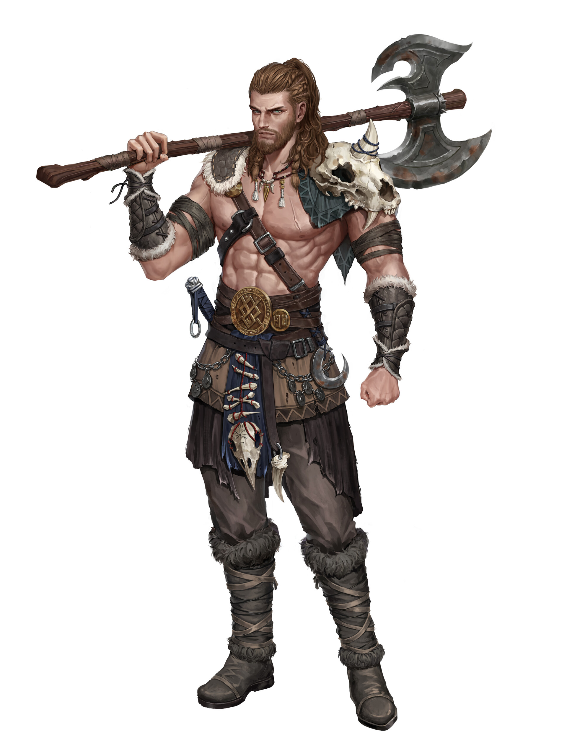 ArtStation - nordic viking man