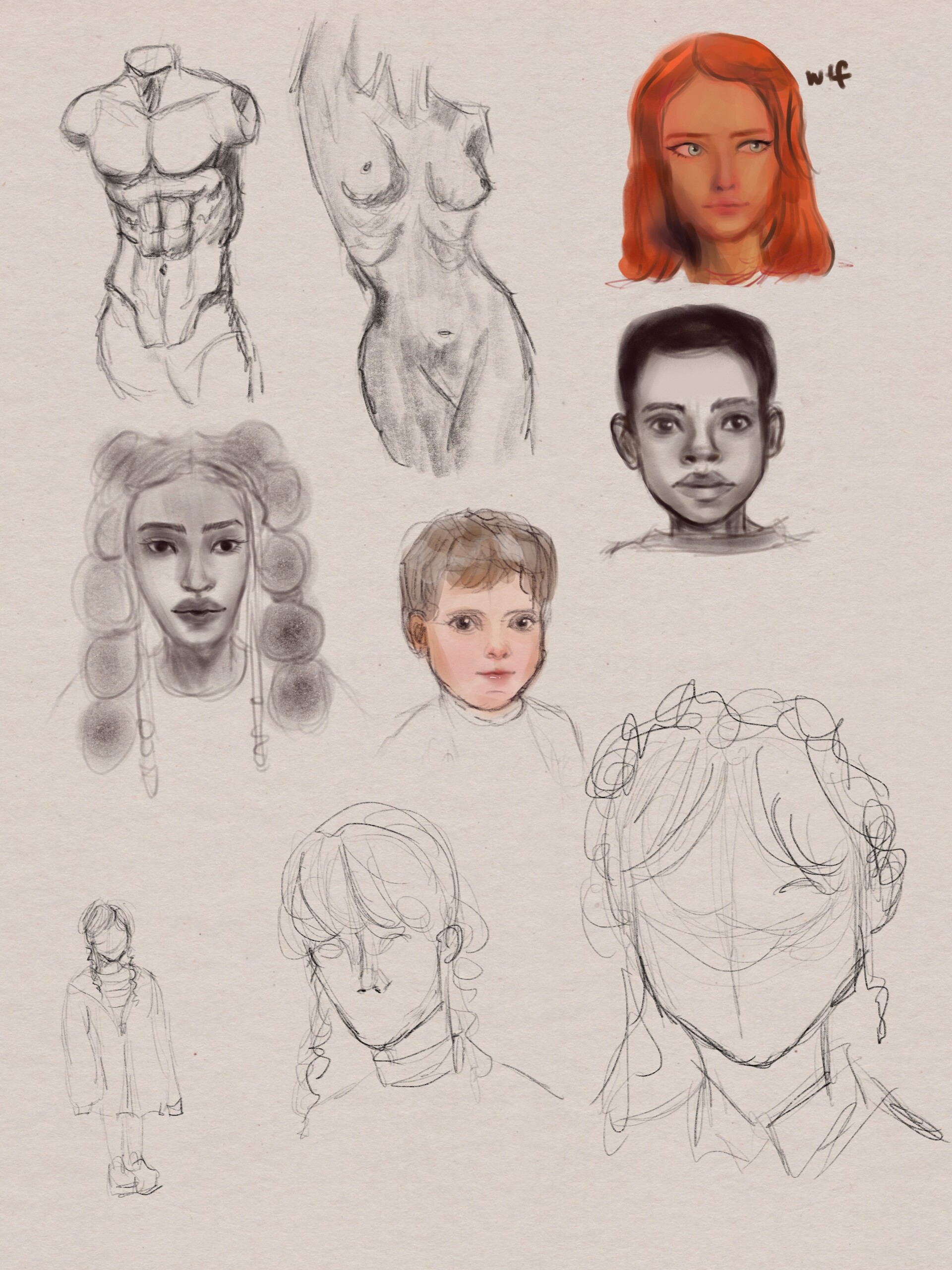 ArtStation - art dump and studies