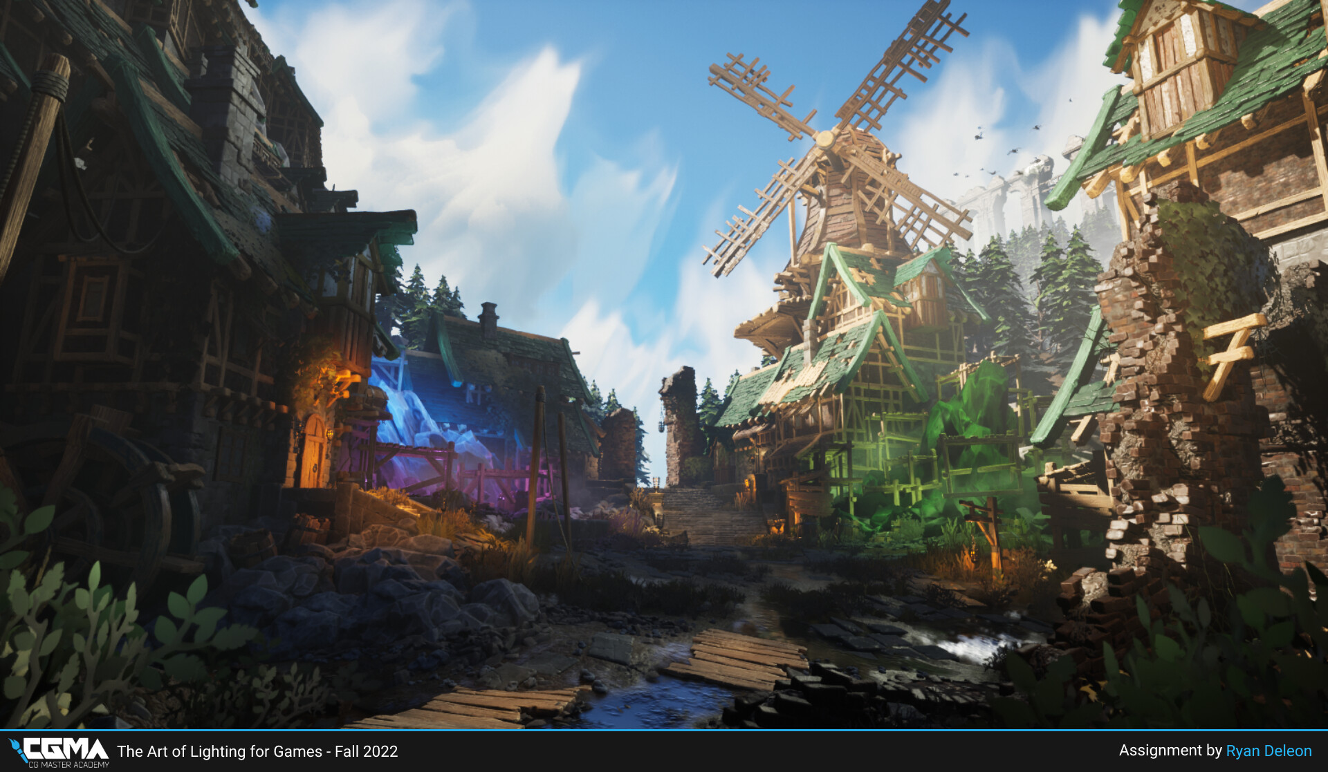 Peter Tran - CGMA - The art of lighting for games - Fall 2022 - Student ...