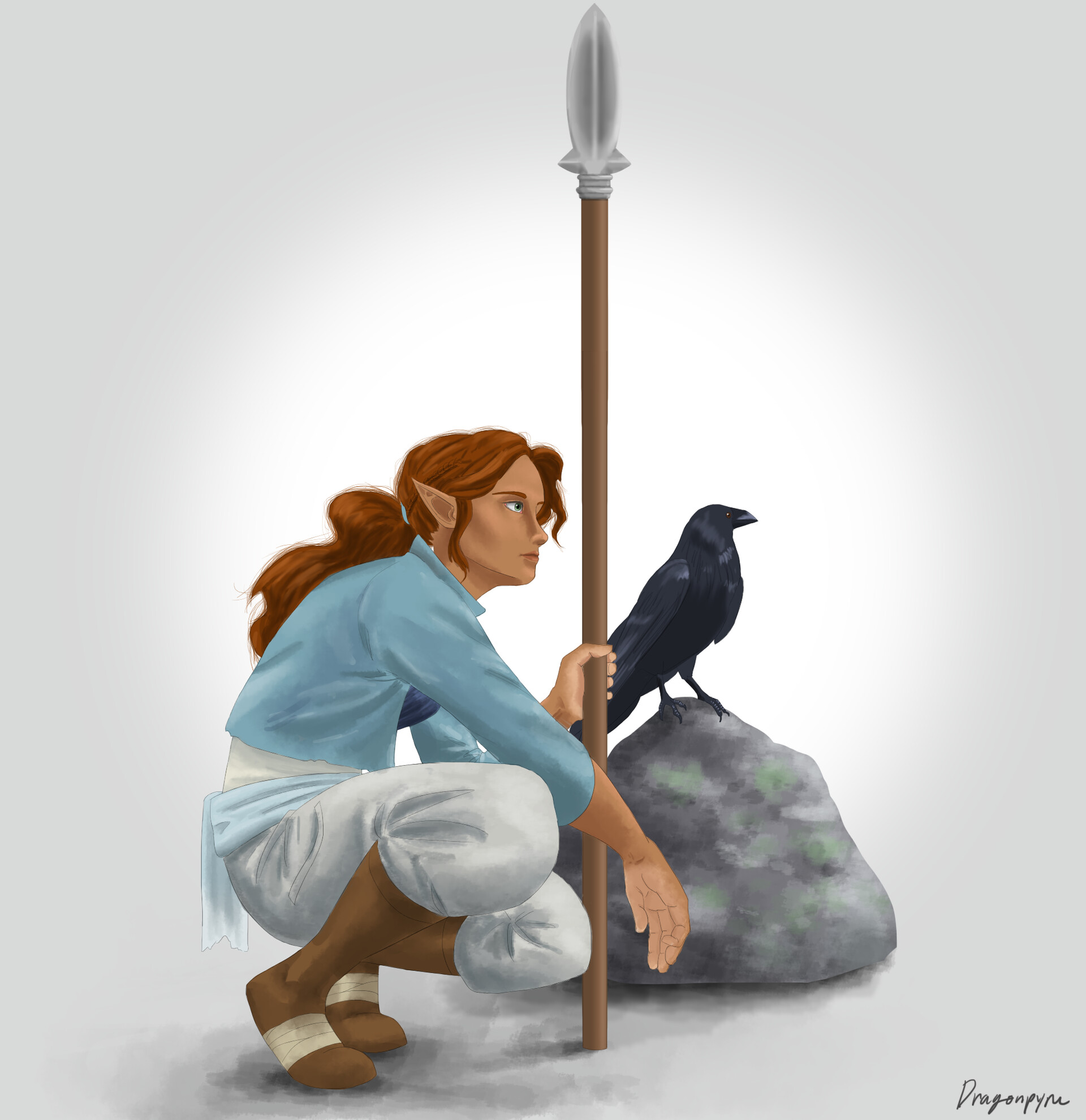 ArtStation - DnD Character Portrait