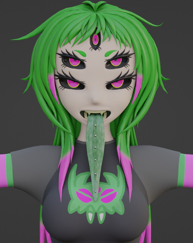 Stanley Duckerzon - Commission for MissSpider - Model completely made from scratch