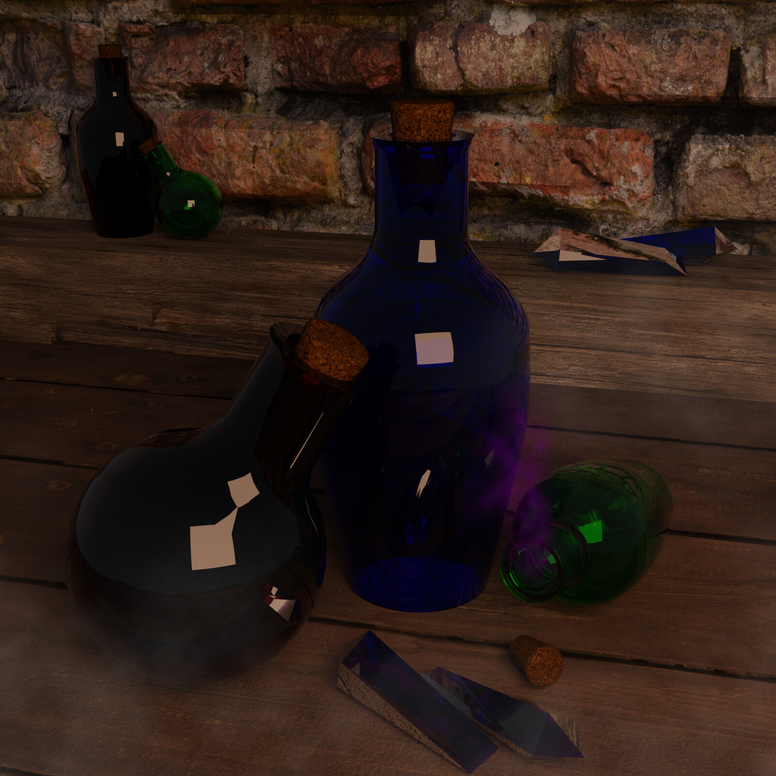 ArtStation - Potion Set