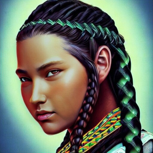 ArtStation - Braided Beauty