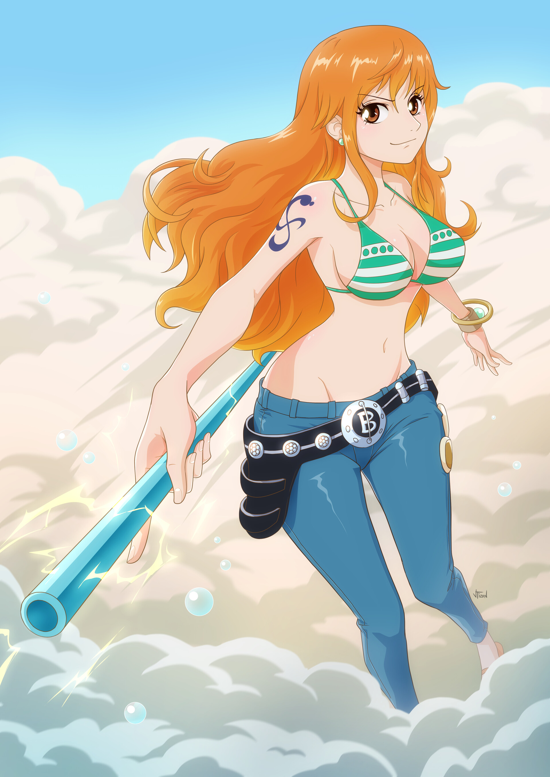 ArtStation - Nami of One piece