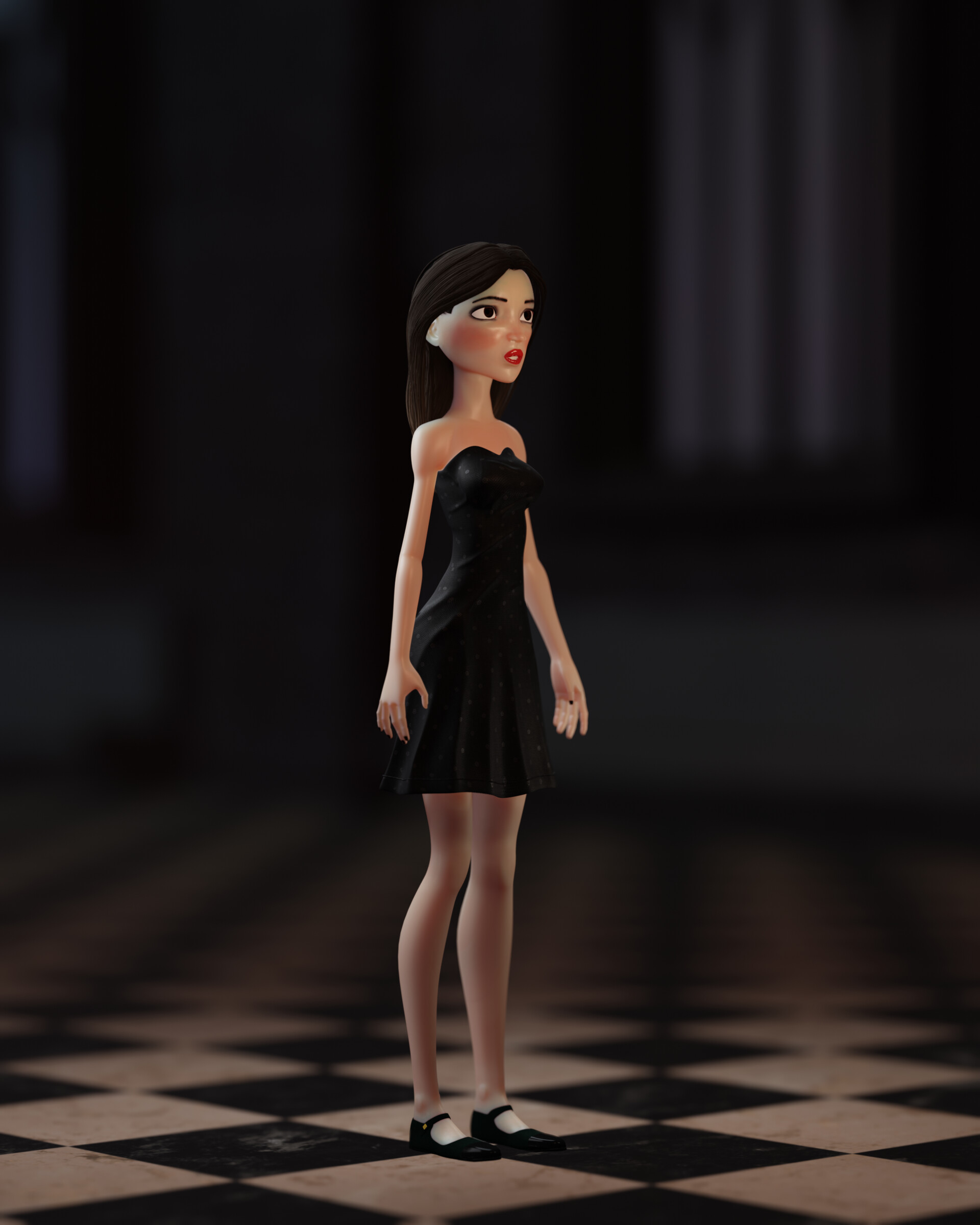 ArtStation - First 3d Character