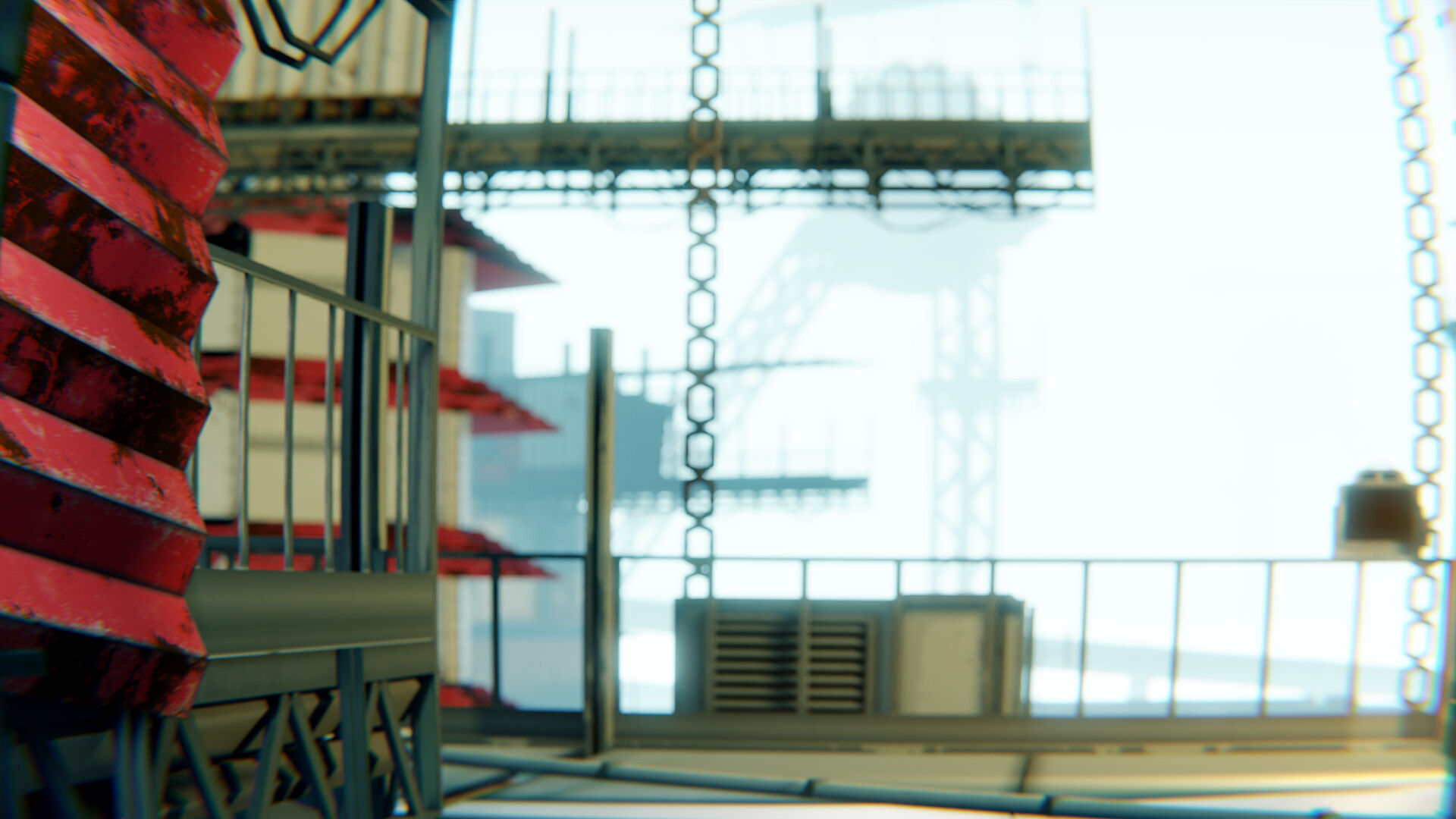 ArtStation - Stylized Industrial Kitbash Buildings Preview