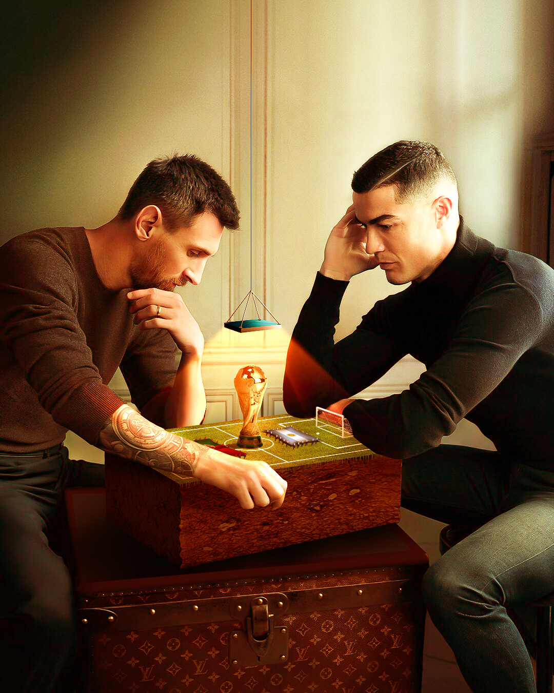 ArtStation - Messi X Ronaldo