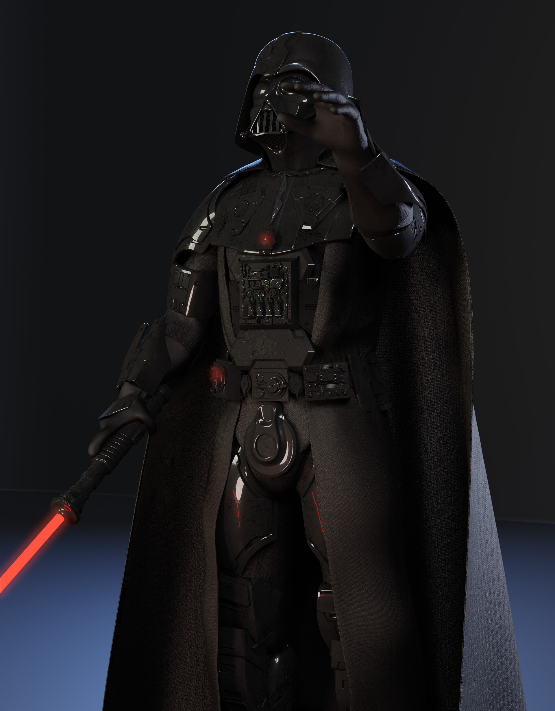 bass Mania - modeling and render Vader/Vador