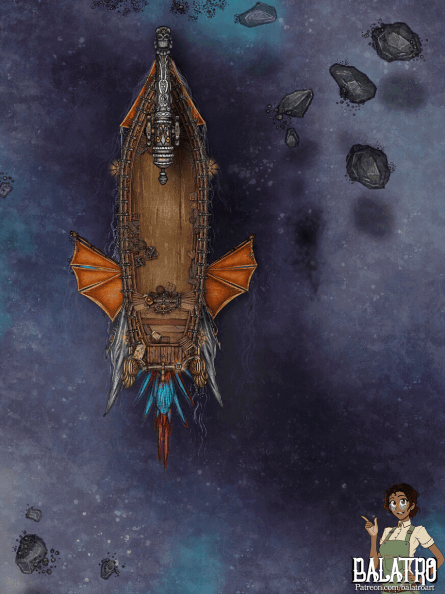 ArtStation - Nautiloid Vs Spelljammer