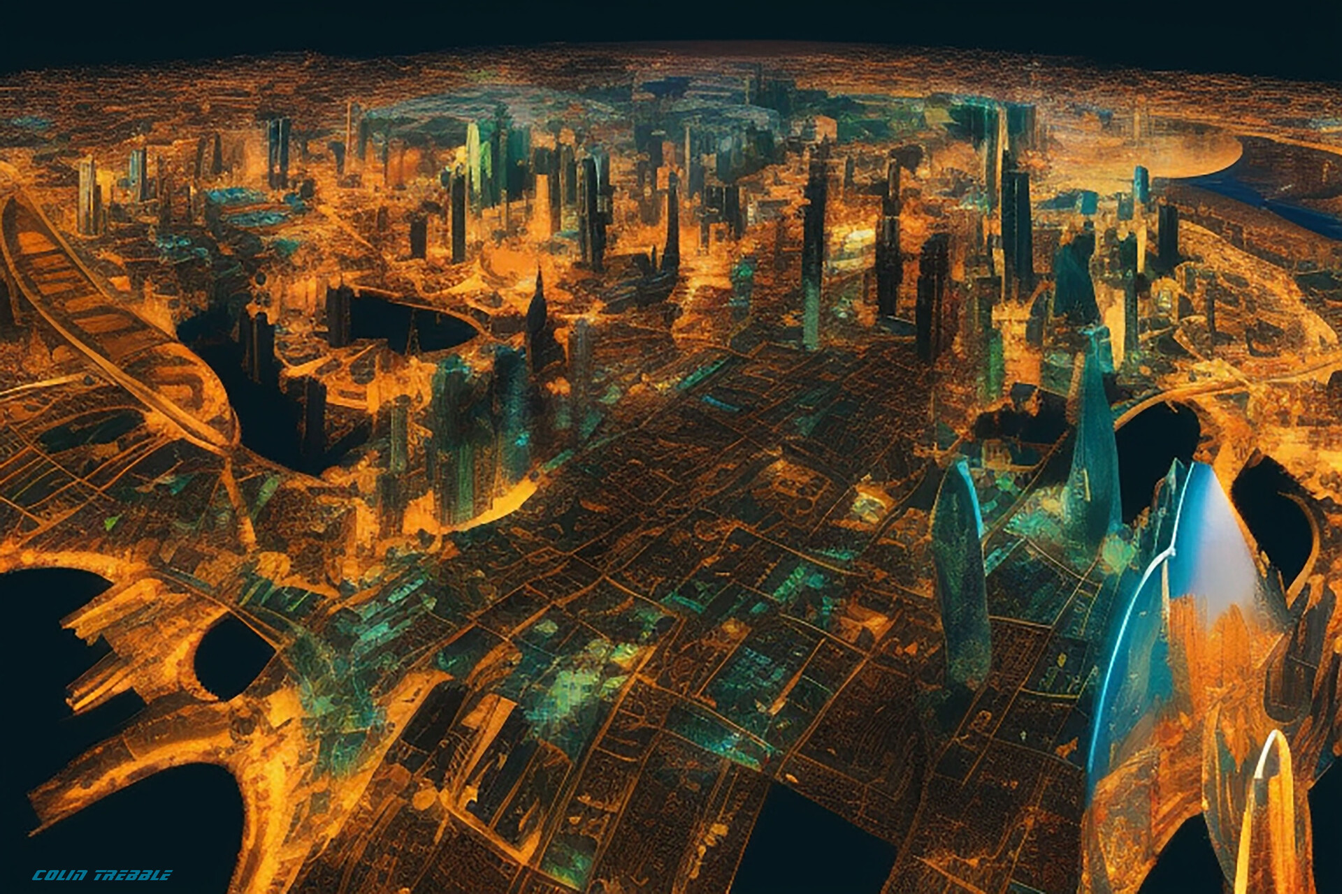 ArtStation - City of Lights Series