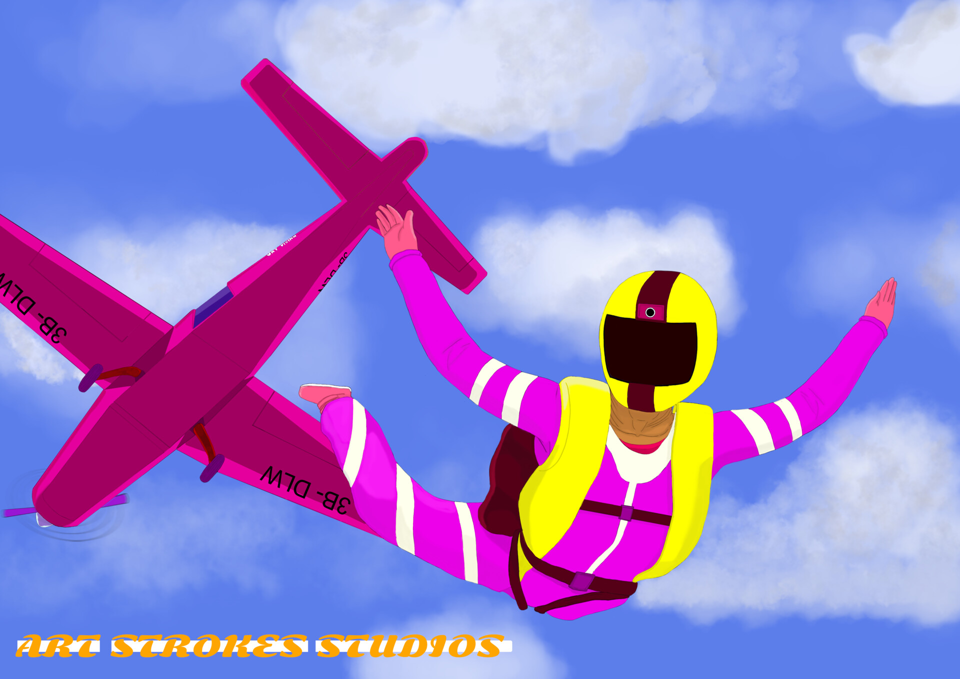 ArtStation - Sky Diver