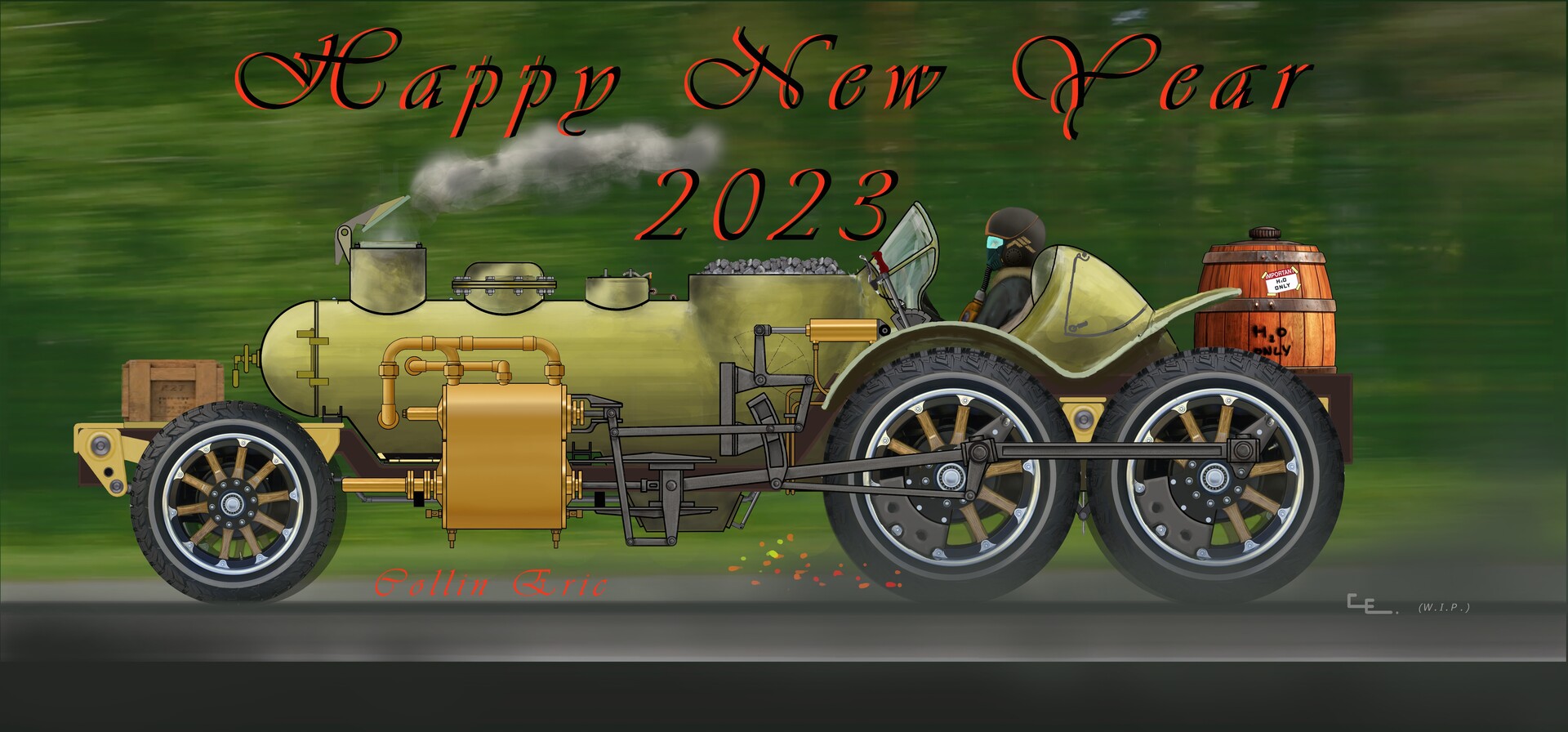 ArtStation - Steam Racer