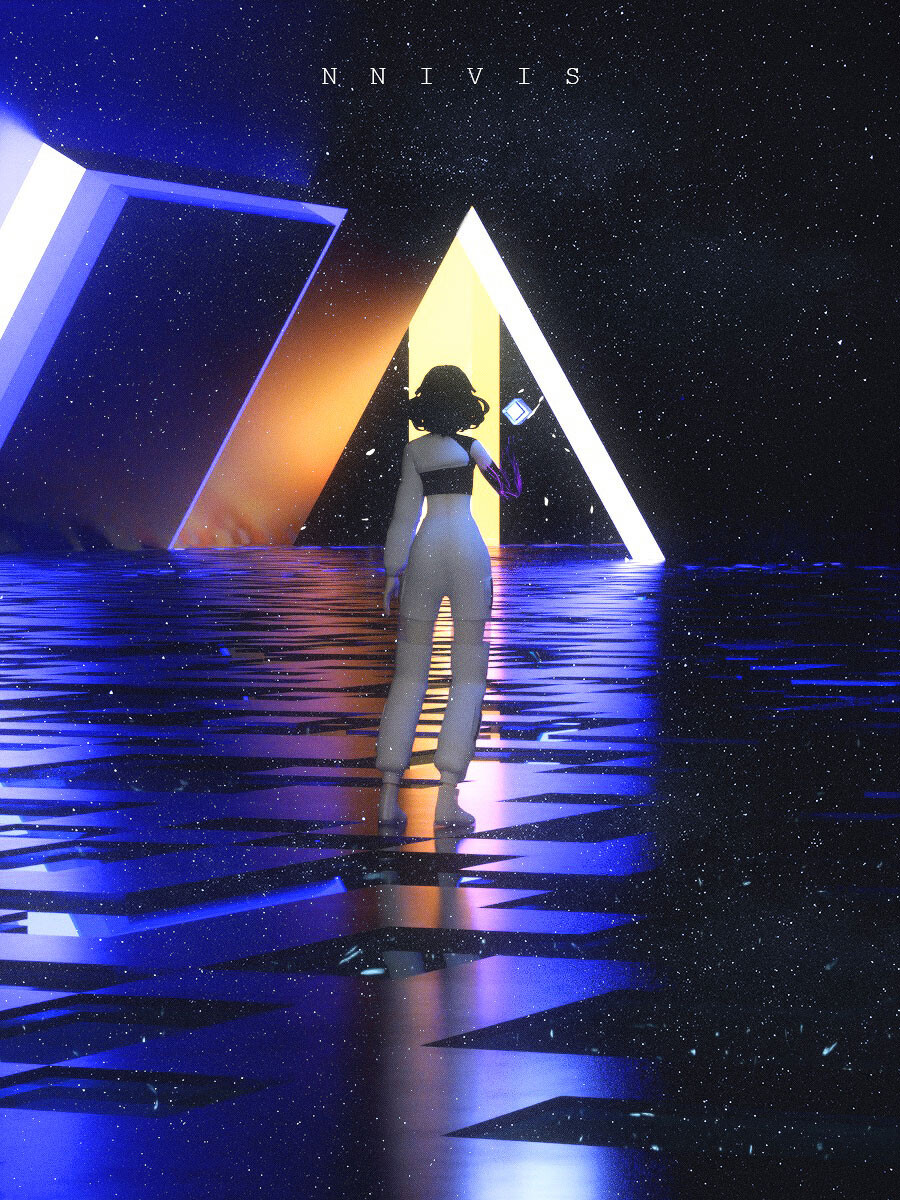 ArtStation - space cube