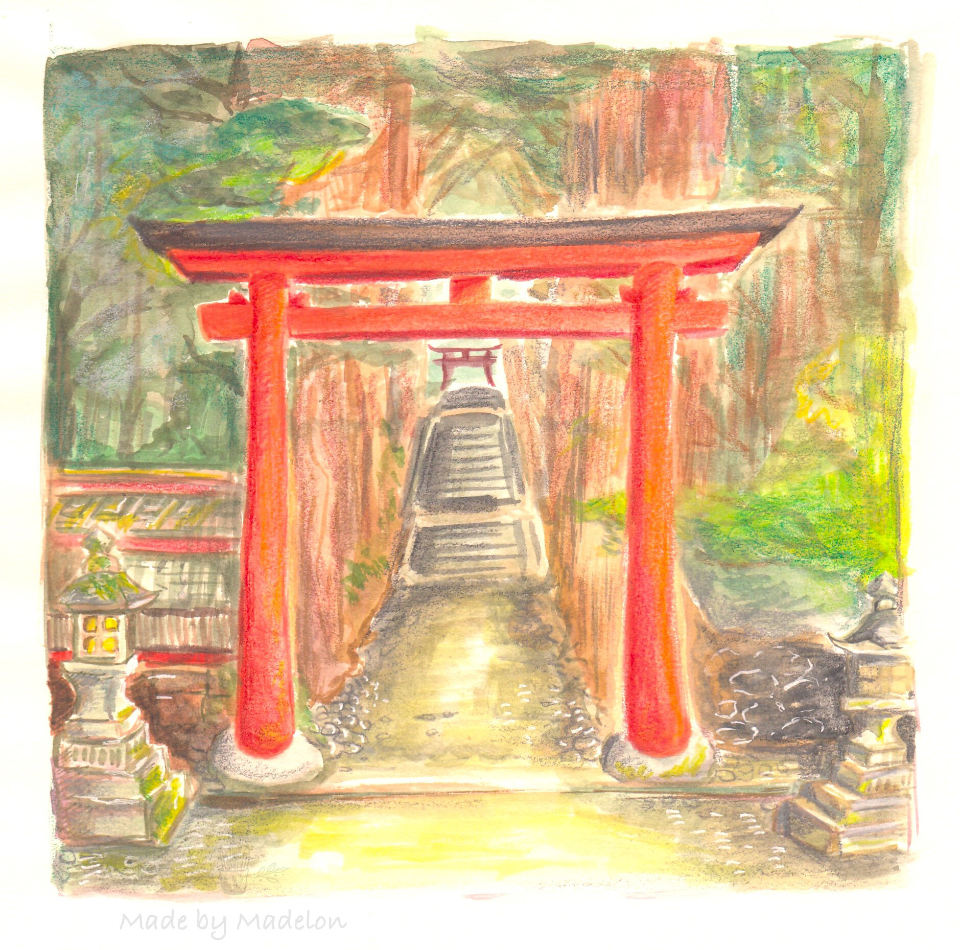 ArtStation - Tori gate