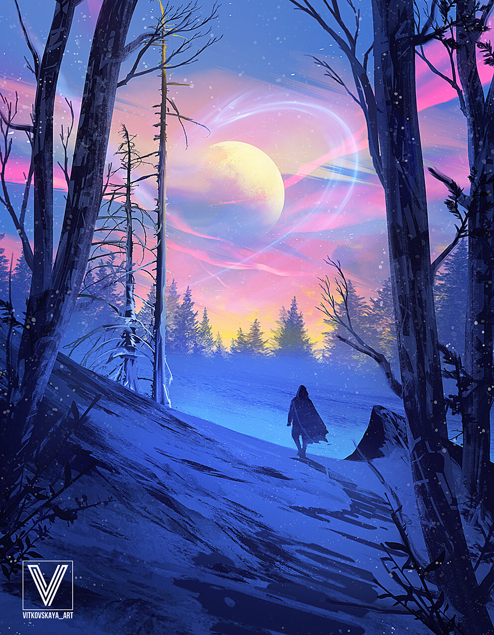 Frozen Land, Kateryna Vitkovska : r/ImaginaryWorlds