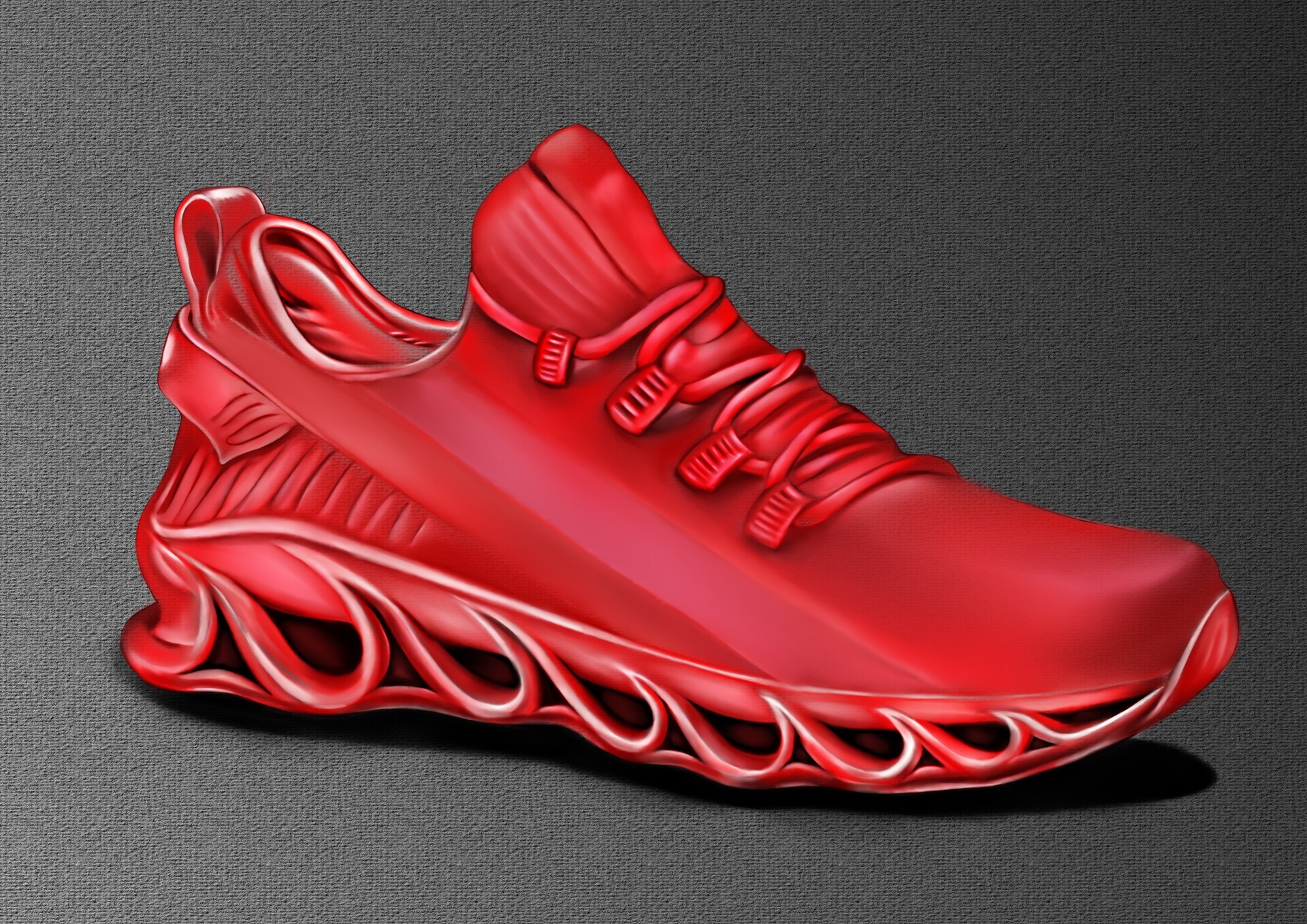 ArtStation - running foot