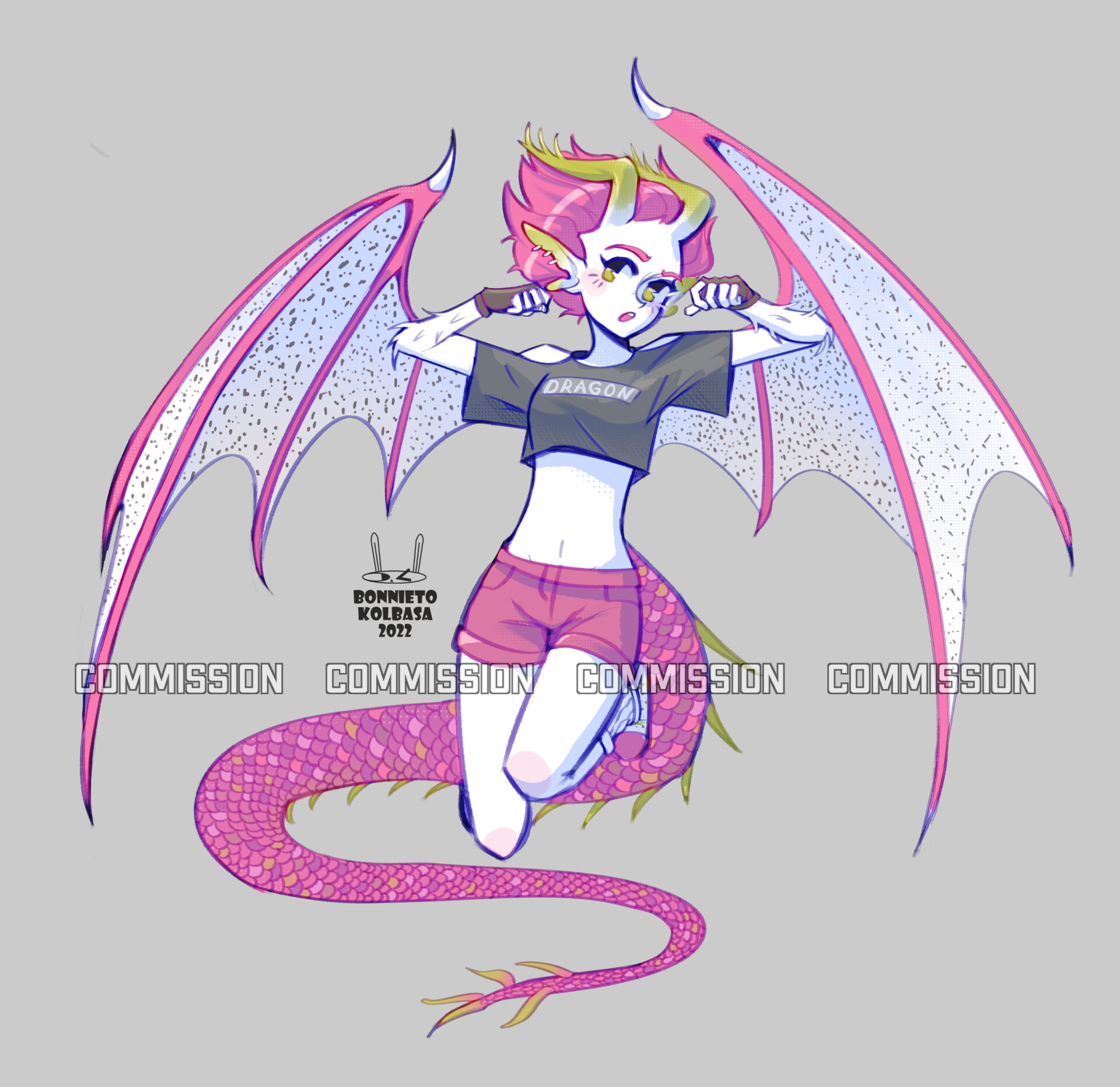 ArtStation - Fruit Dragon Commission
