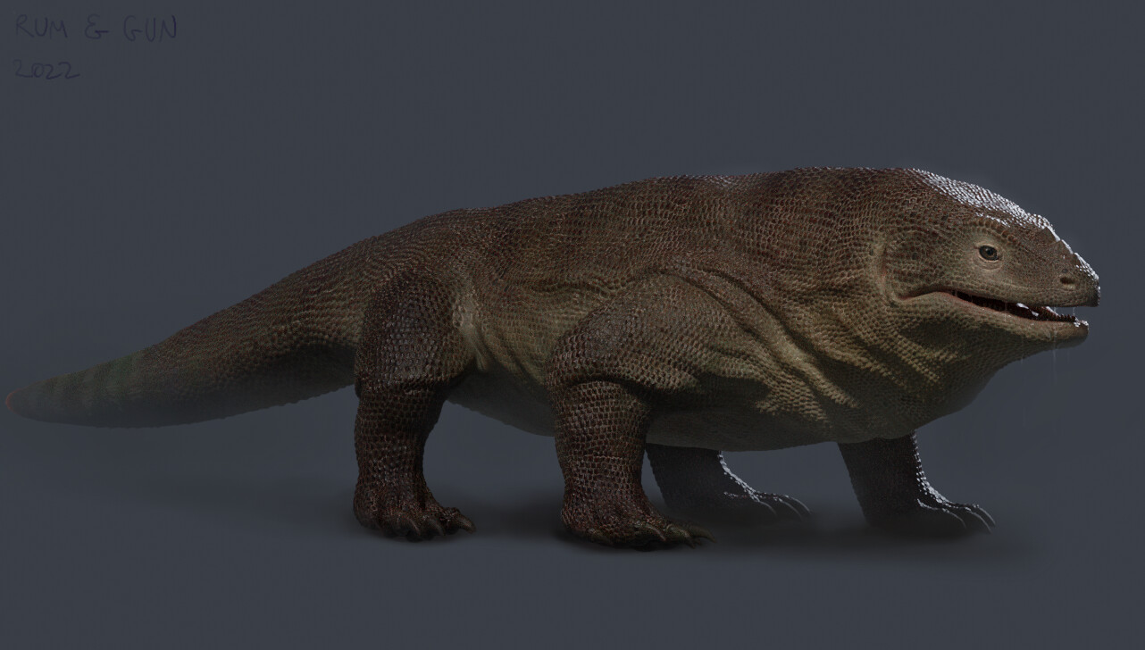 ArtStation - Rum & Gun cinematic concept - Salamander Lord