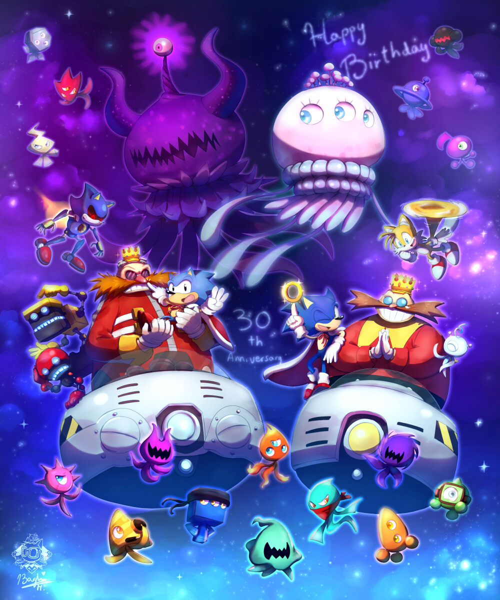 ArtStation - Sonic The Hedgehog 30th Anniversary