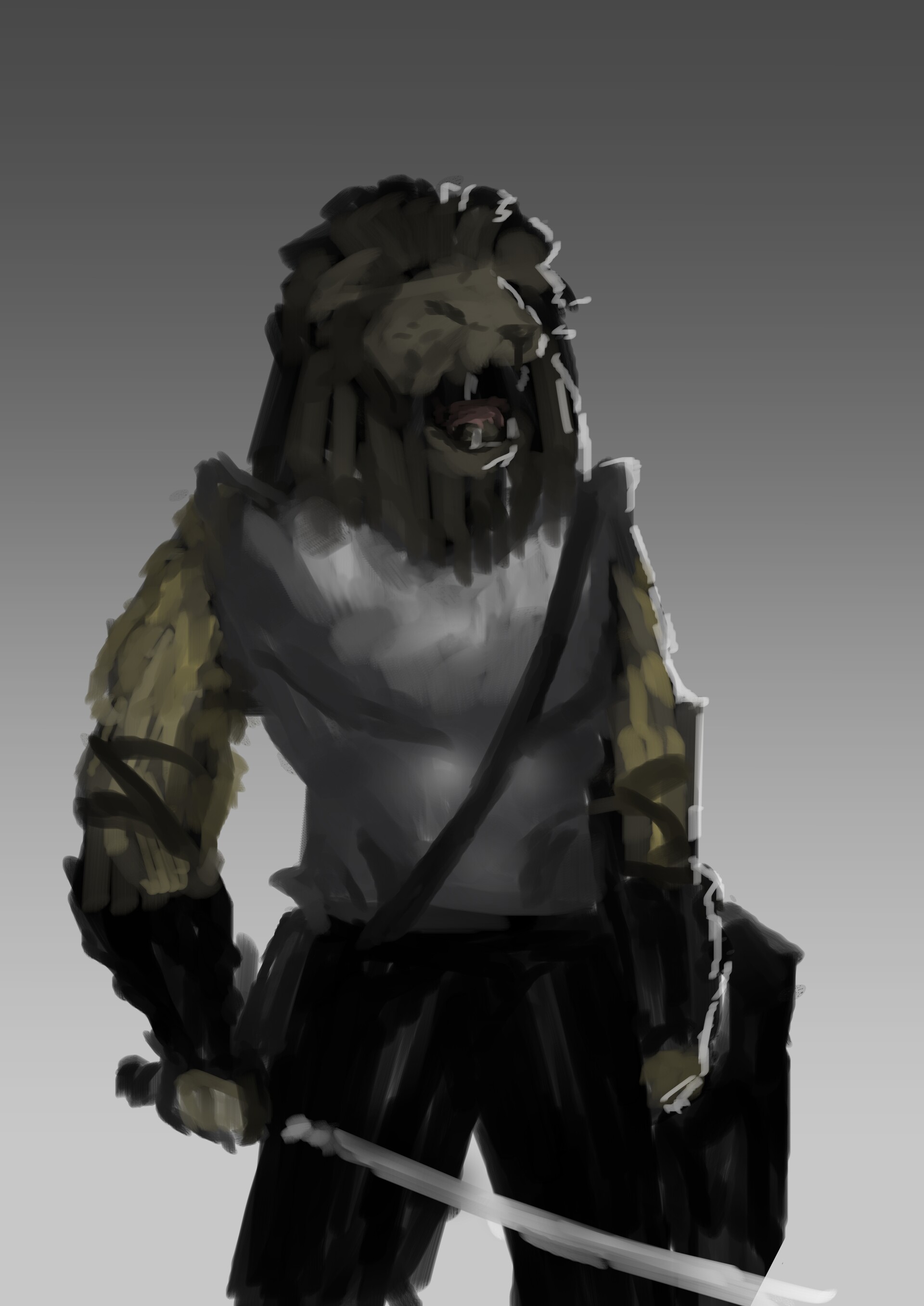 ArtStation - Lion Warrior