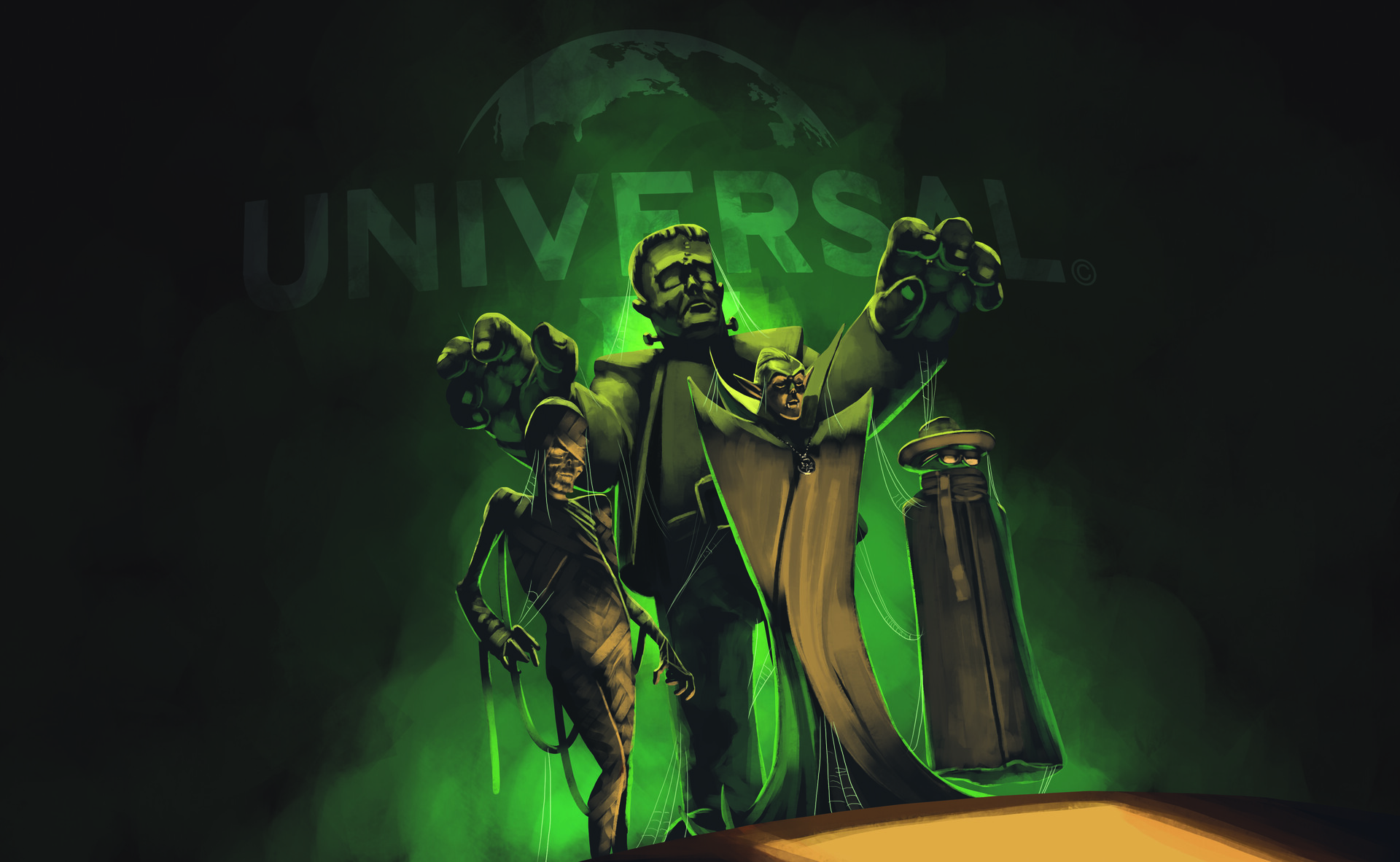 ArtStation - Dusting classic monsters