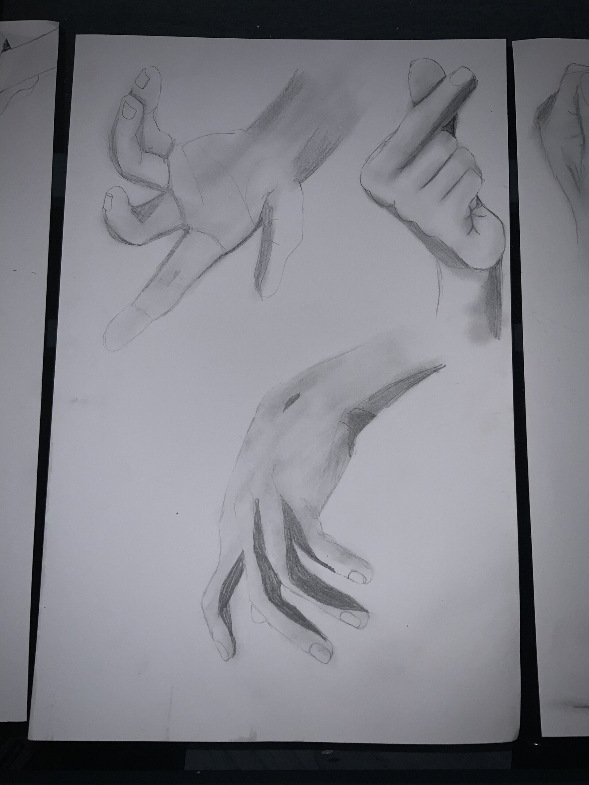 faith Nelson - Study of hands