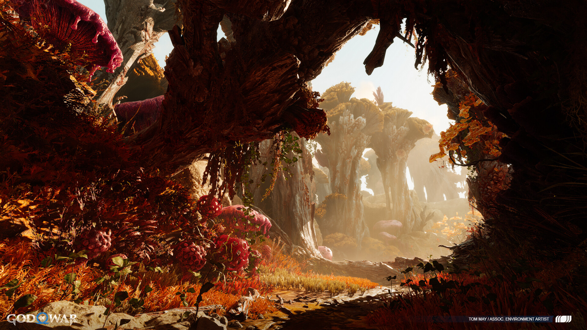 Tom May - GoW Ragnarok - Ironwood meet-cute