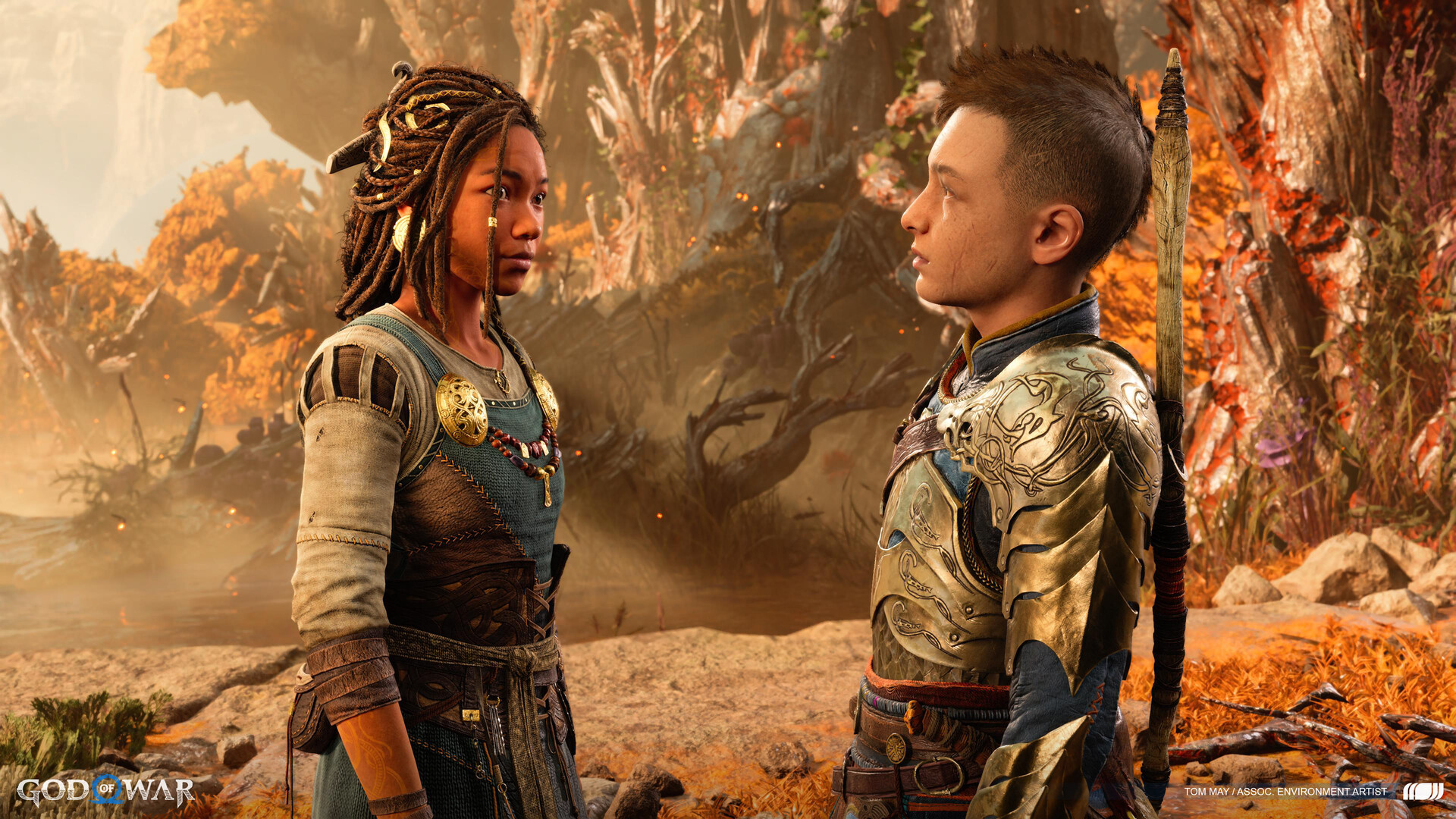 Tom May - GoW Ragnarok - Ironwood meet-cute