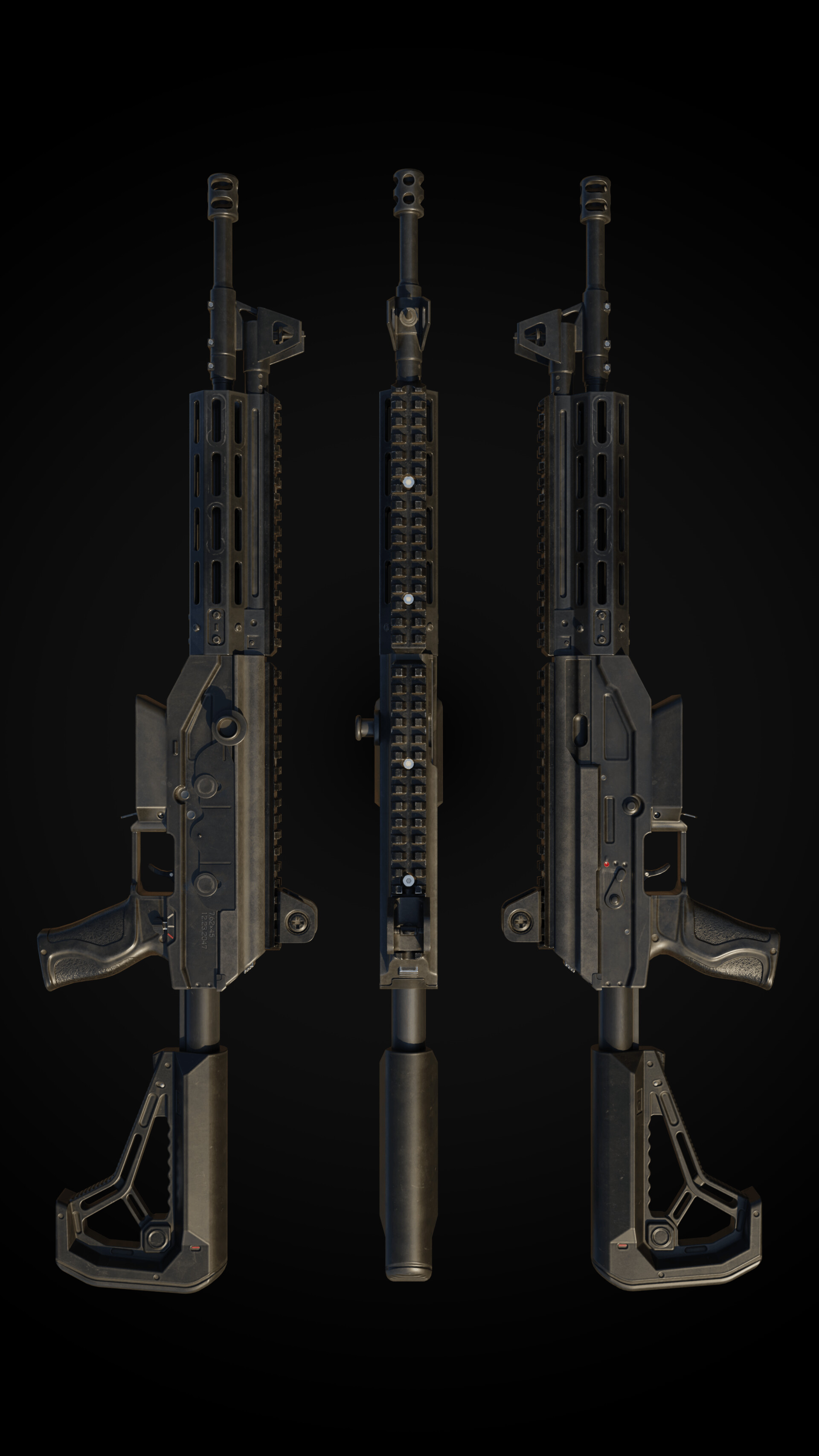 ArtStation - Custom Gun