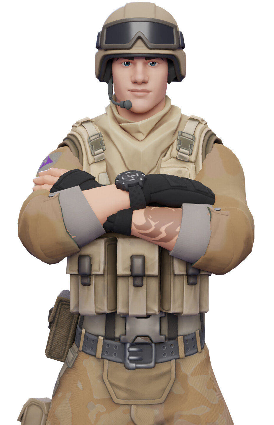 ArtStation - TacGru Ranger (Fortnite Concept)