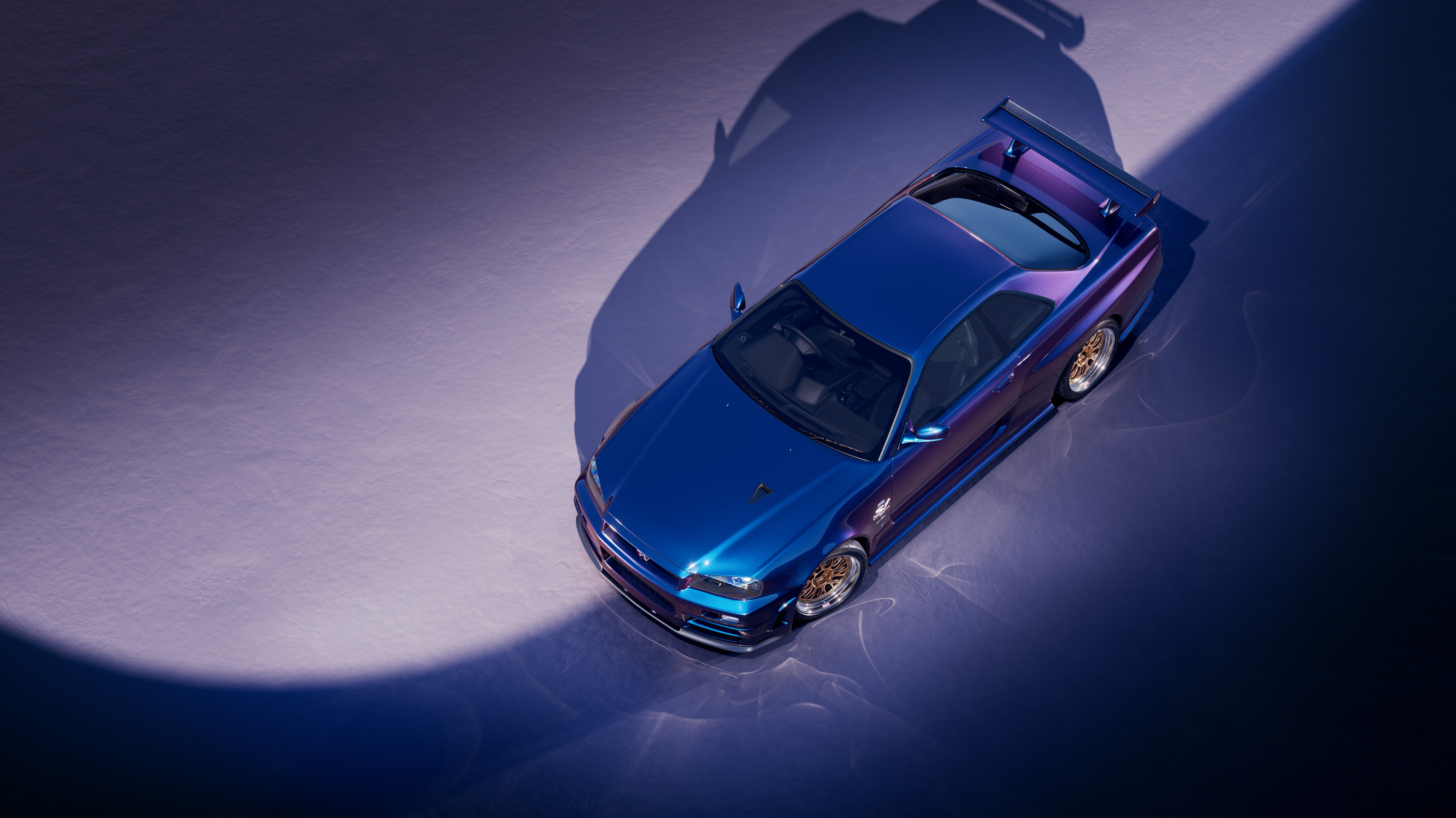 greg peruski - R34 GTR Midnight Purple III