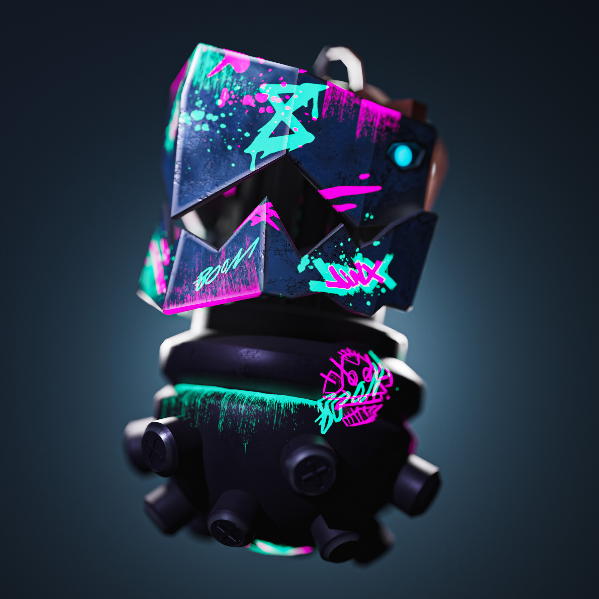 ArtStation - Jinx grenade