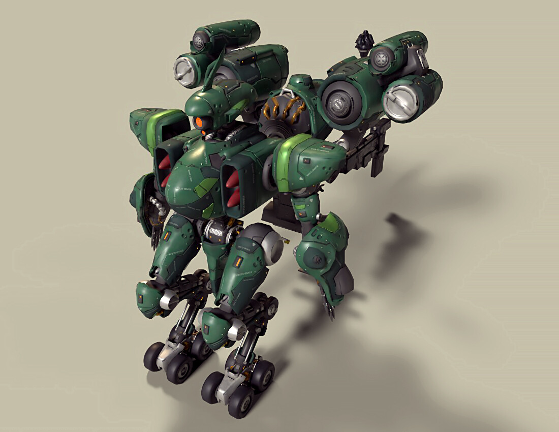 Li Liu - Grasshopper: Mech in Warehouse