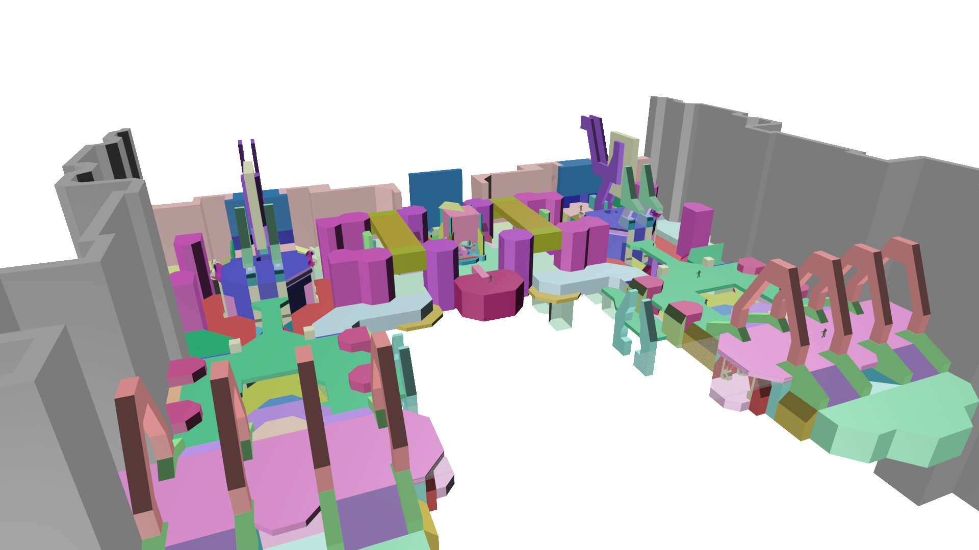 ArtStation - 2022 Multiplayer Map Blockout Recap - Unanimity v.2 WIP