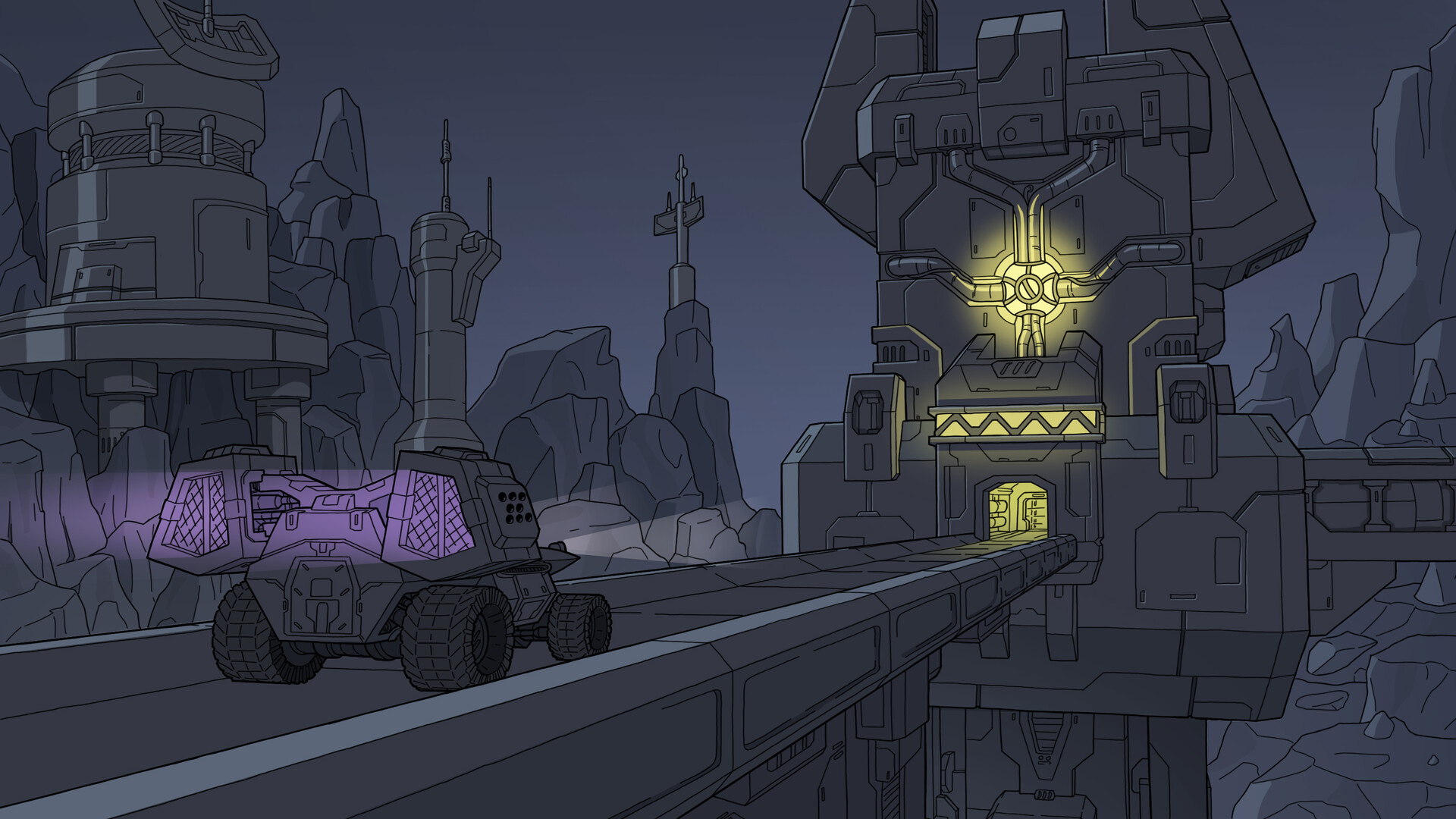 ArtStation - Sci-Fi Building