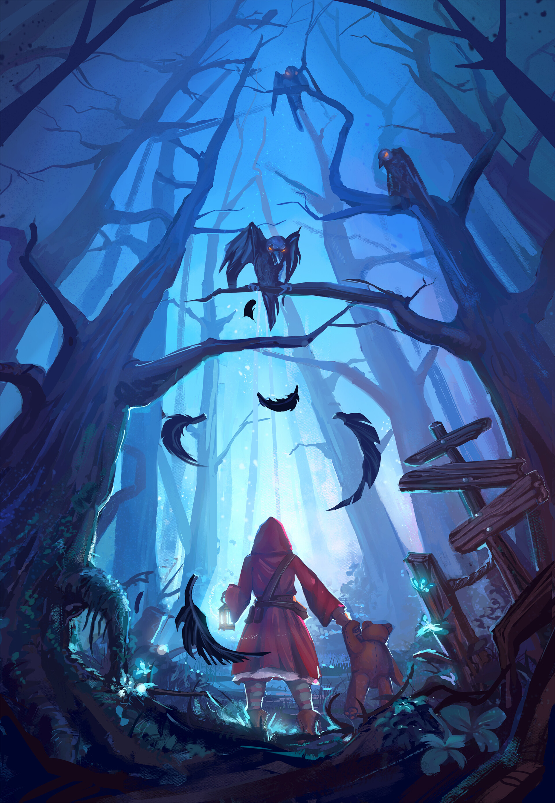 ArtStation - Through the woods
