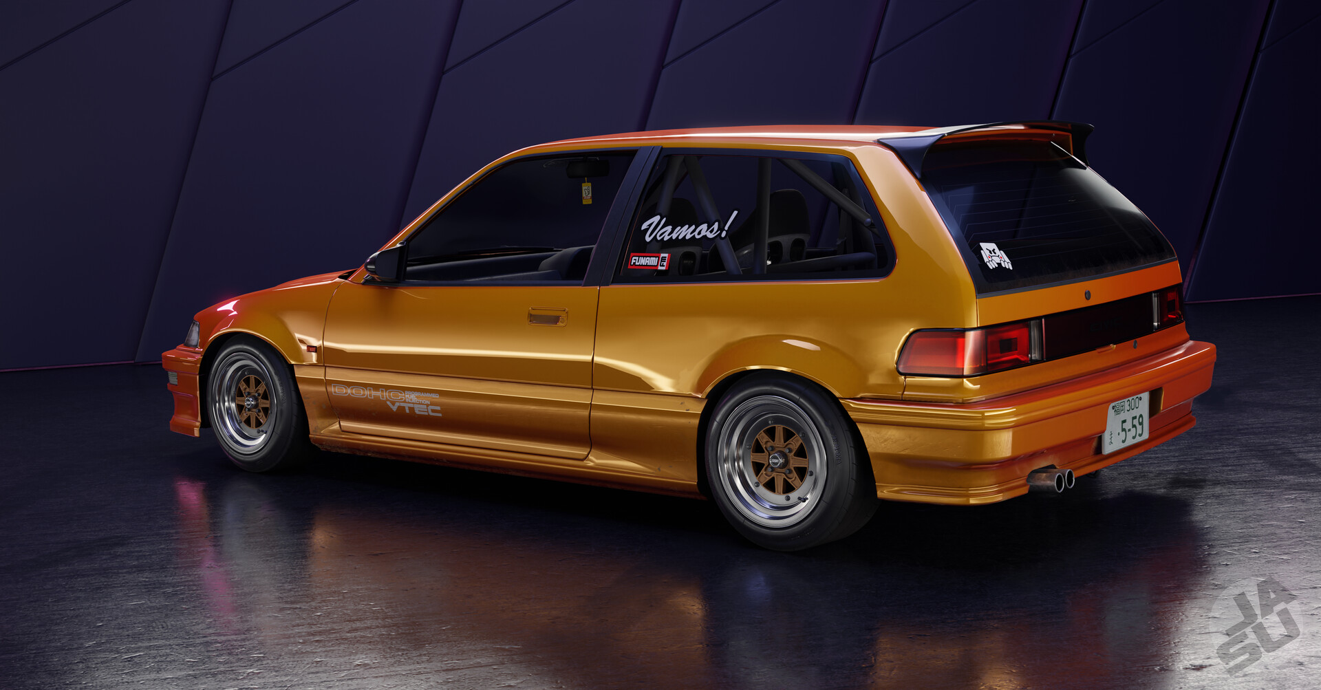 Jasu Silvennoinen - EF9 Civic