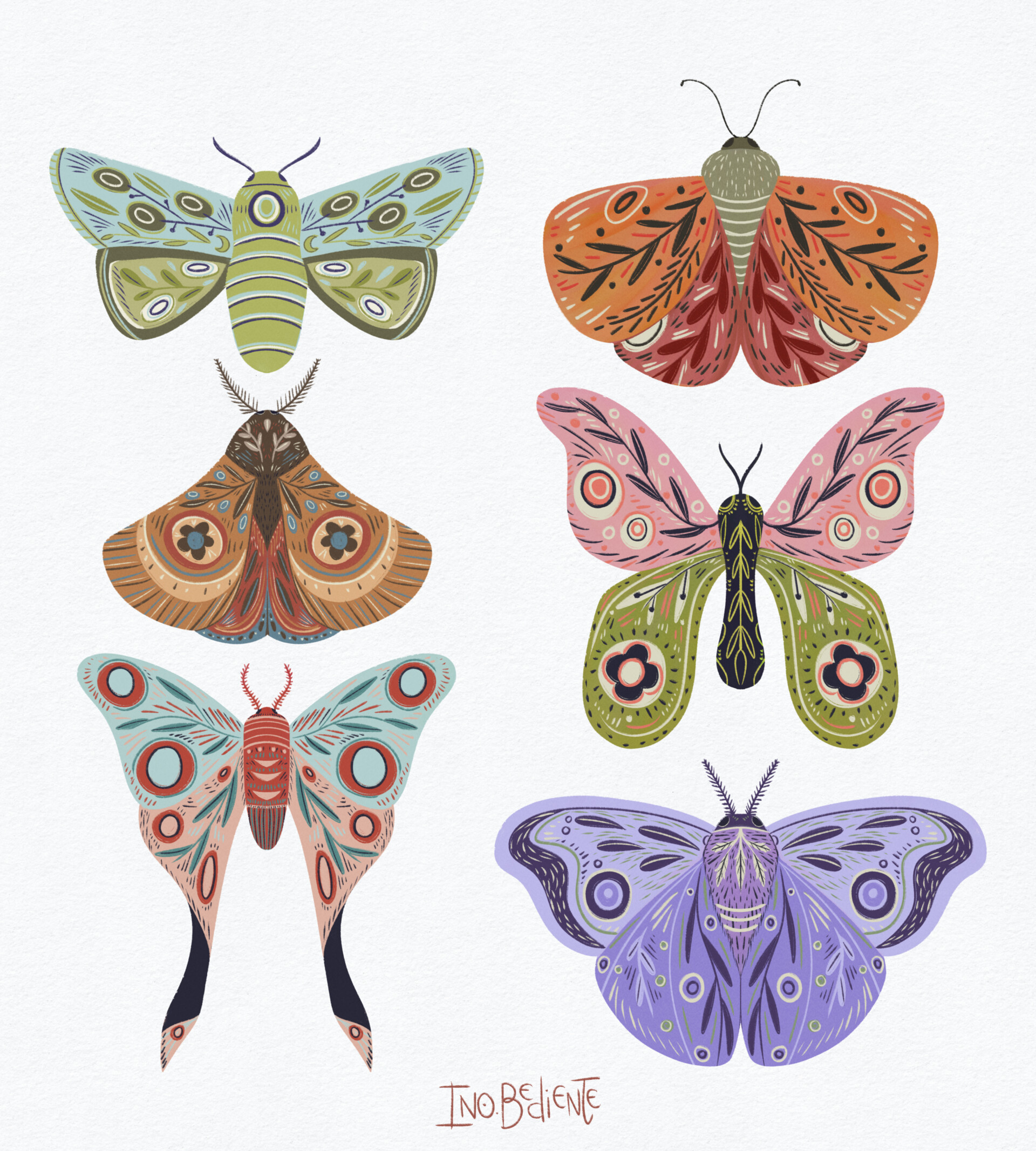 ArtStation - Moth design