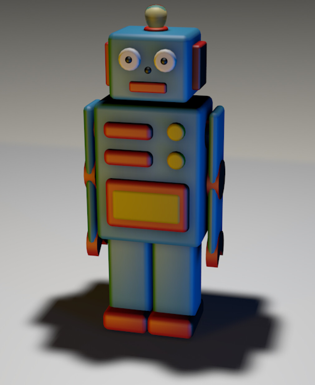 ArtStation - Video: Retro Robot