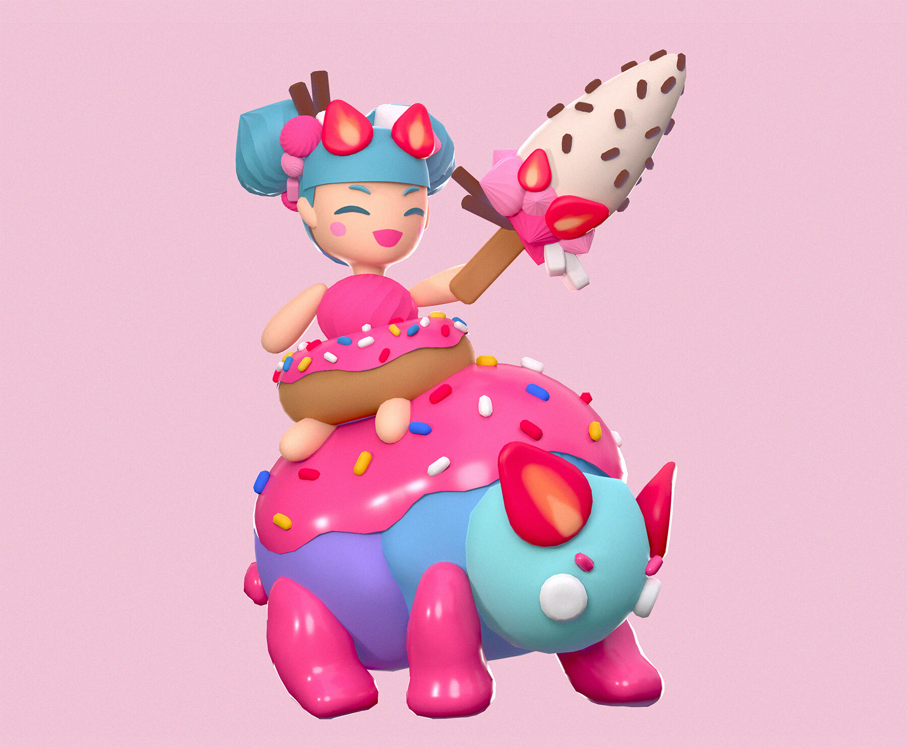 ArtStation - Candy Girl