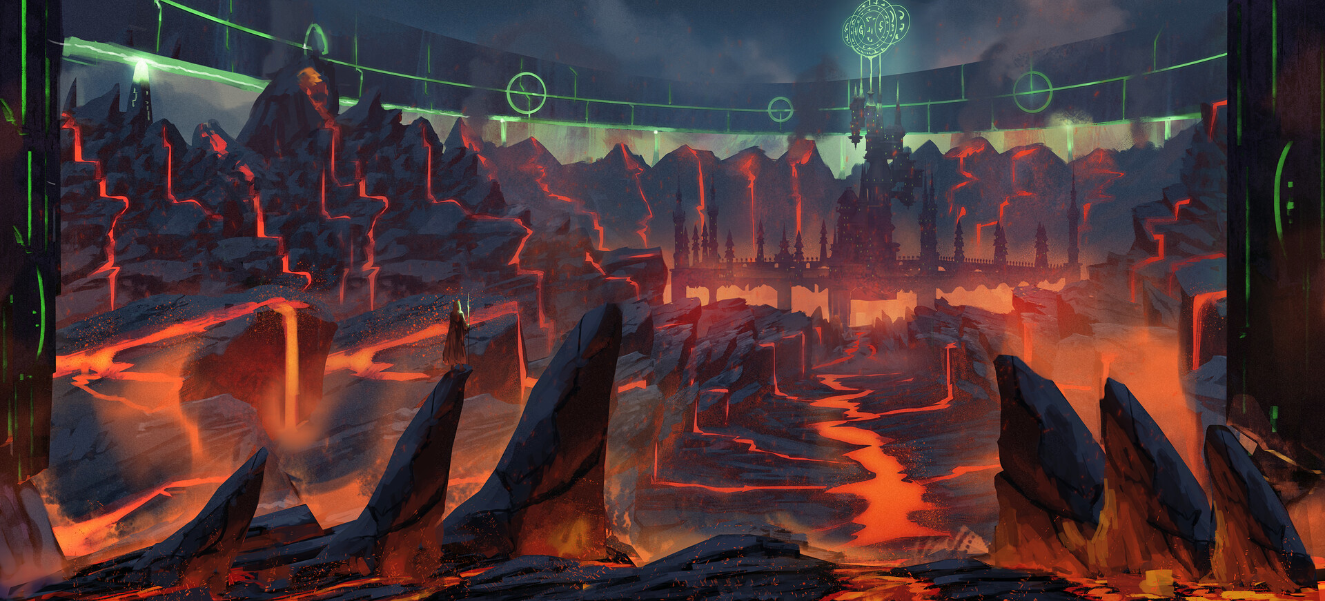 ArtStation - Magma Castle Academy