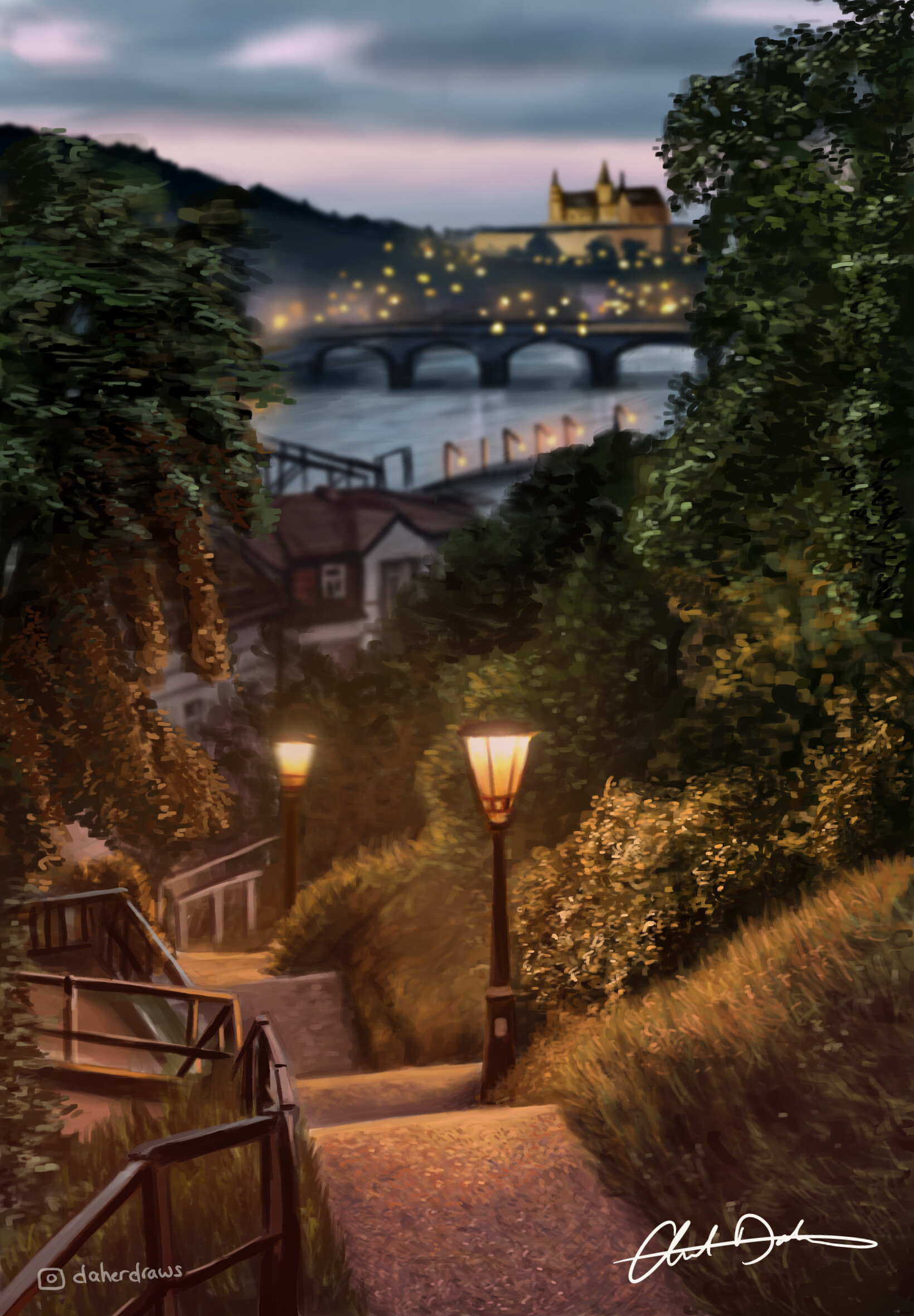 ArtStation - A Familiar Path