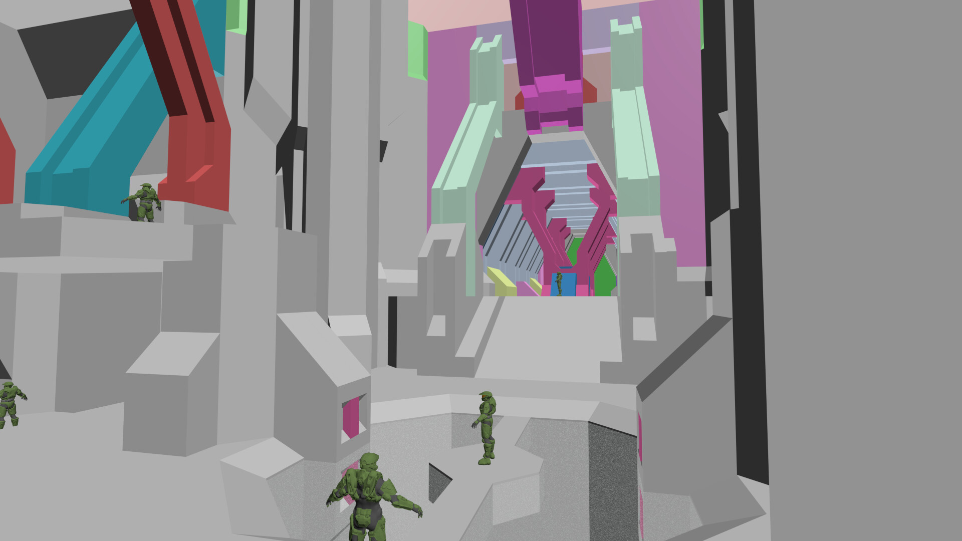 ArtStation - 2022 Multiplayer Map Blockout Recap - Service WIP