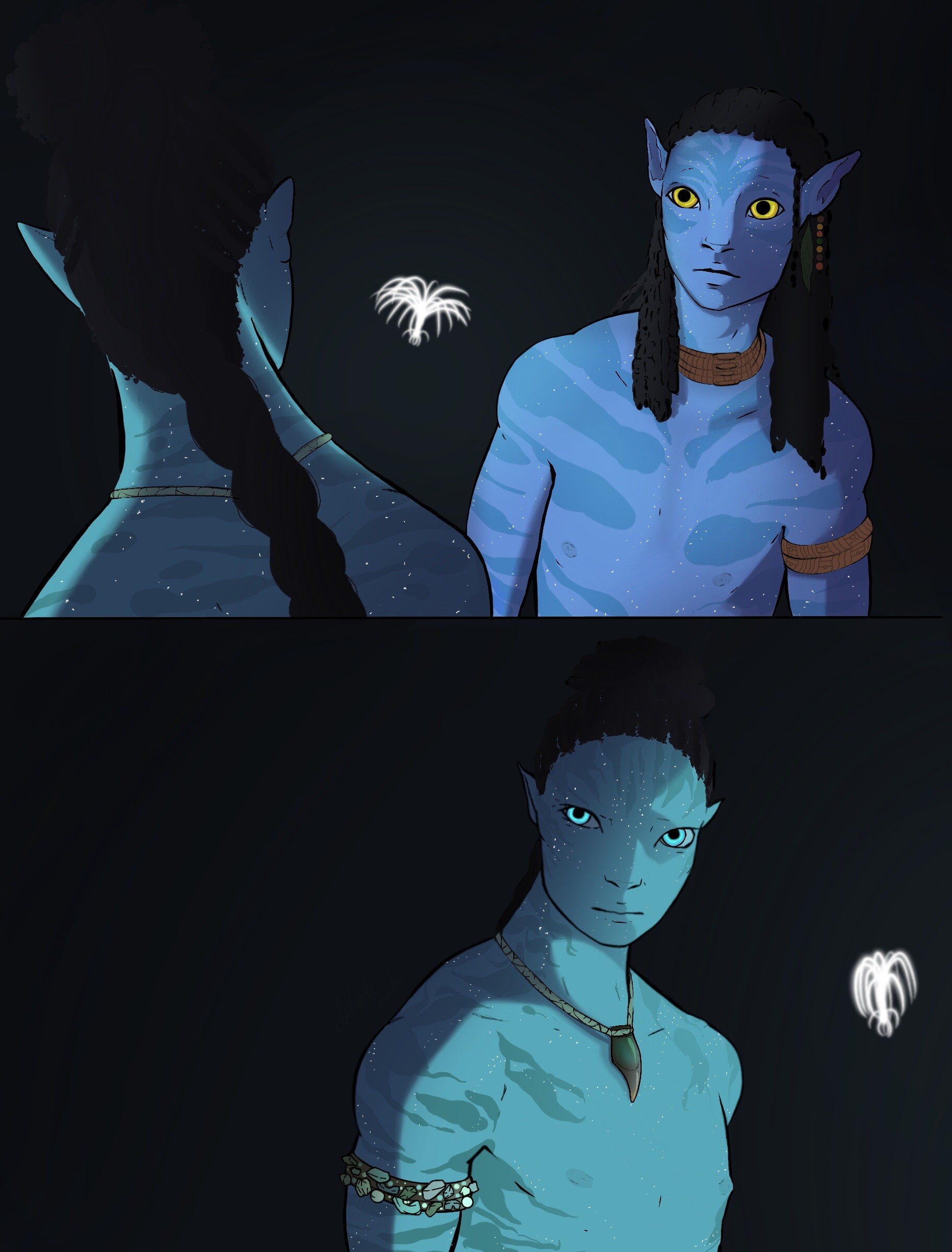 ArtStation - Neteyam and Aonung from Avatar 2