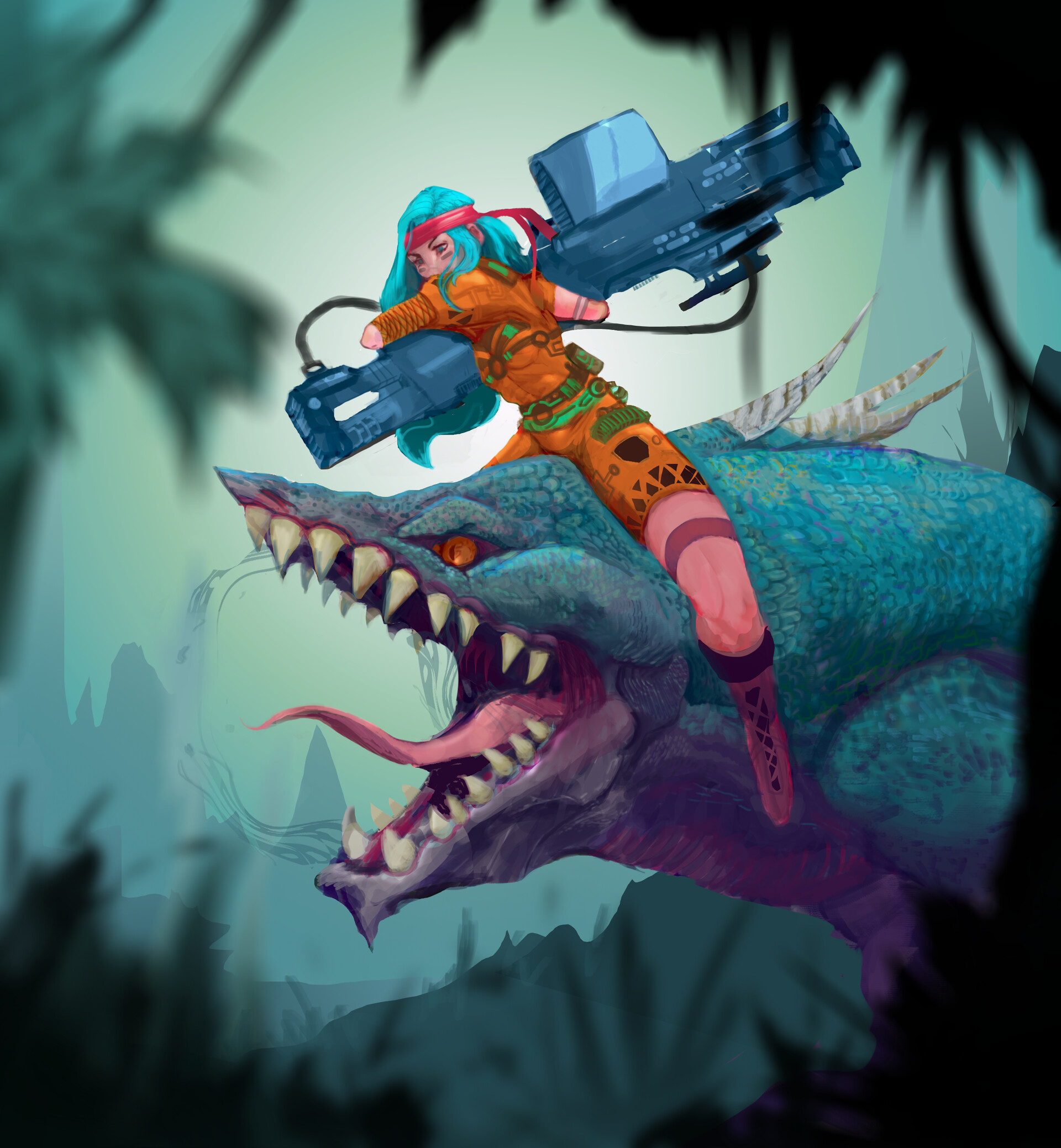 ArtStation - MINIGUNNER