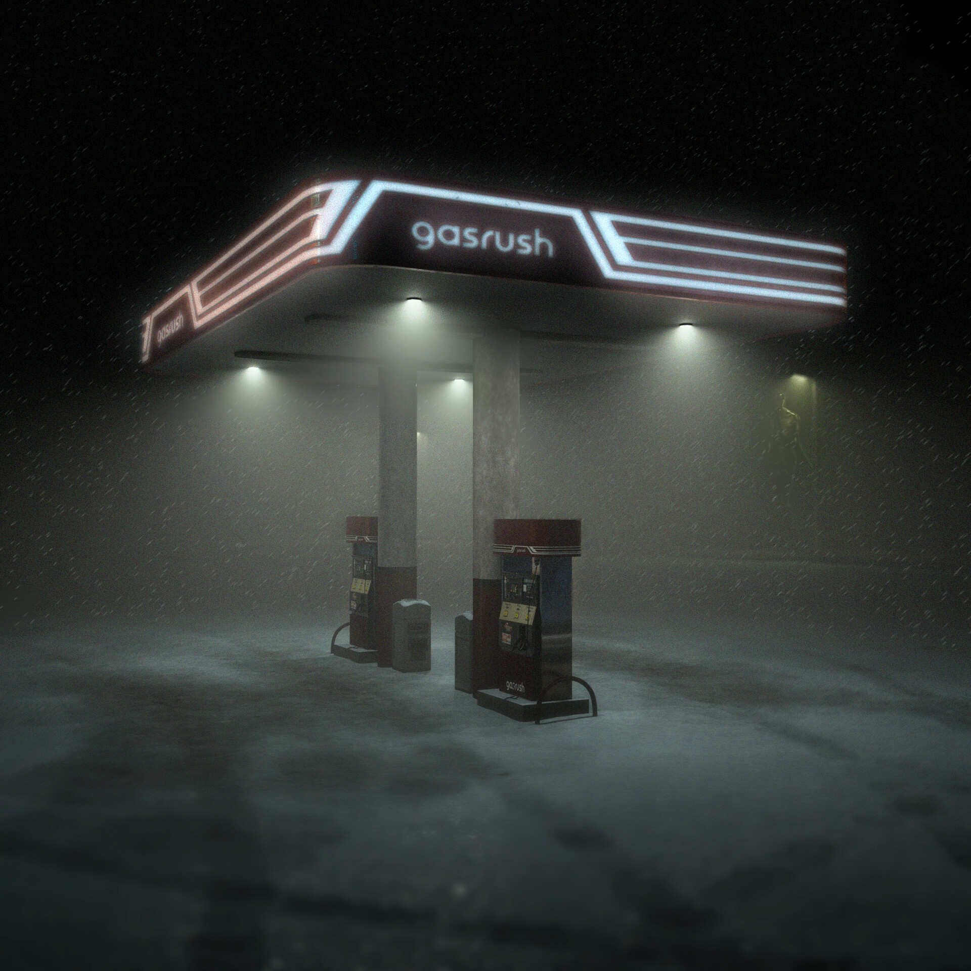 ArtStation - Yukidaruma "snowman"