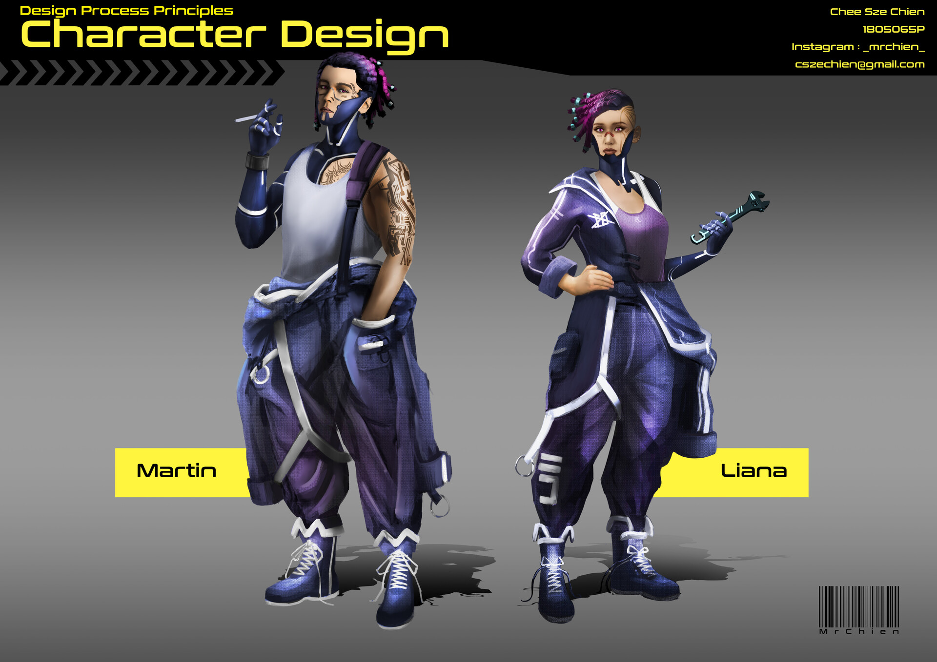 ArtStation - Cyberpunk Mechanic