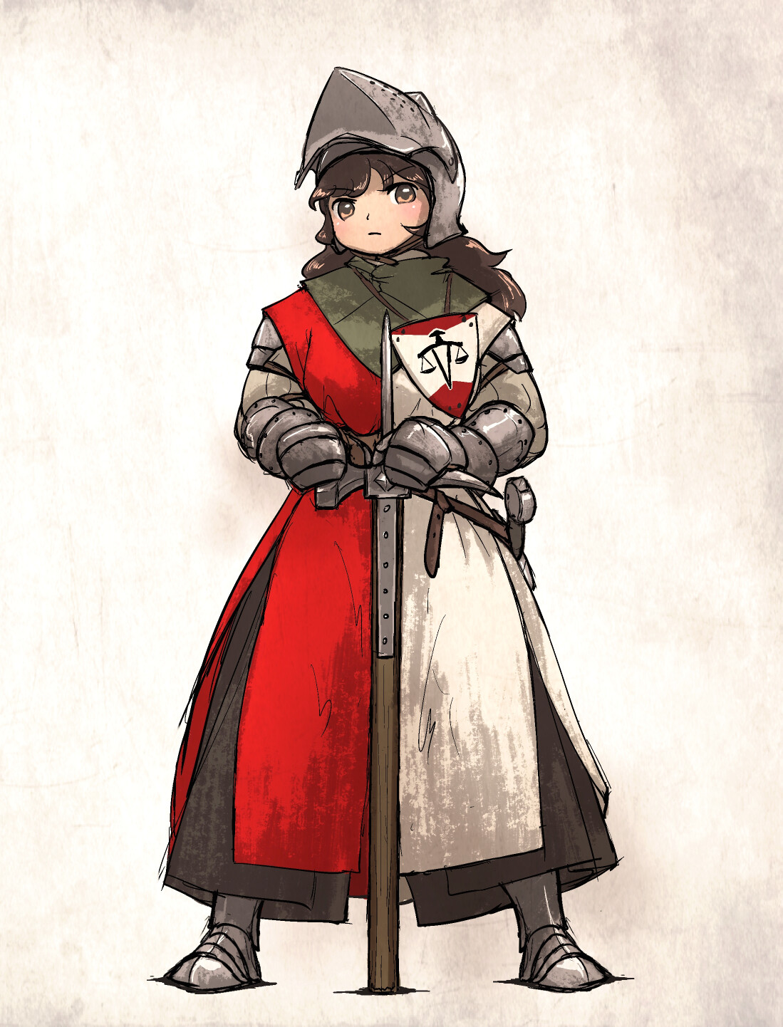 ArtStation - Ordo Mediare Sister - Lady Lucerne(First concept)