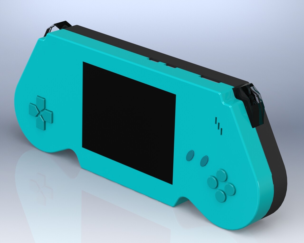 ArtStation - Portable game console| Solidworks 3D model